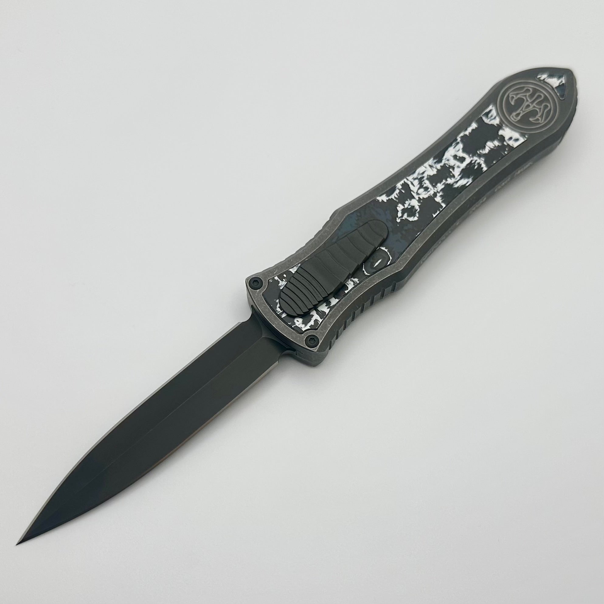 Hawk Designs Model C Deadlock Titanium w/ Fat Carbon & DLC MagnaCut Bl