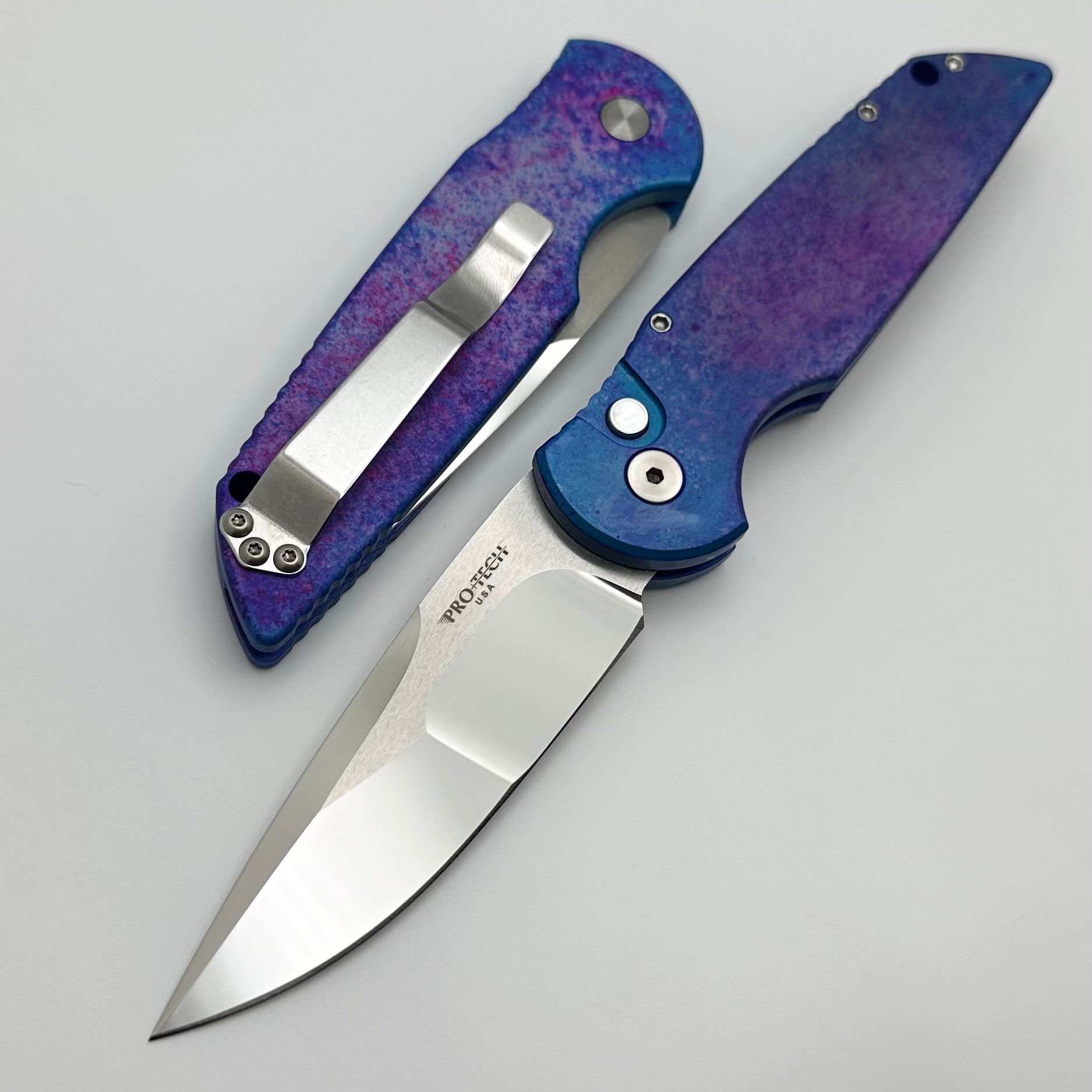 Pro-Tech TR-3 Jazz Handles & Polished Compound Ground Blade 2024 TR-3