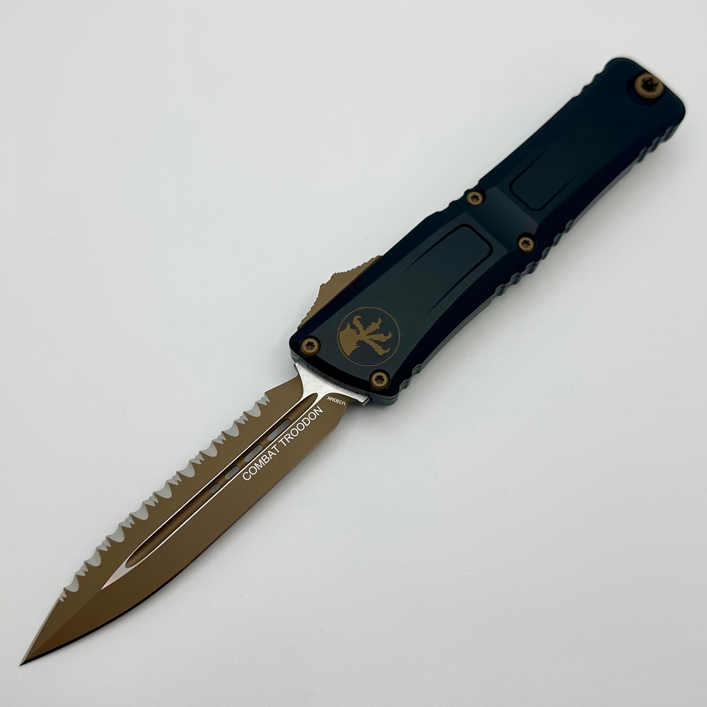 Microtech Knives Combat Troodon Gen III Prototype Black D/E F/S w/ Dar