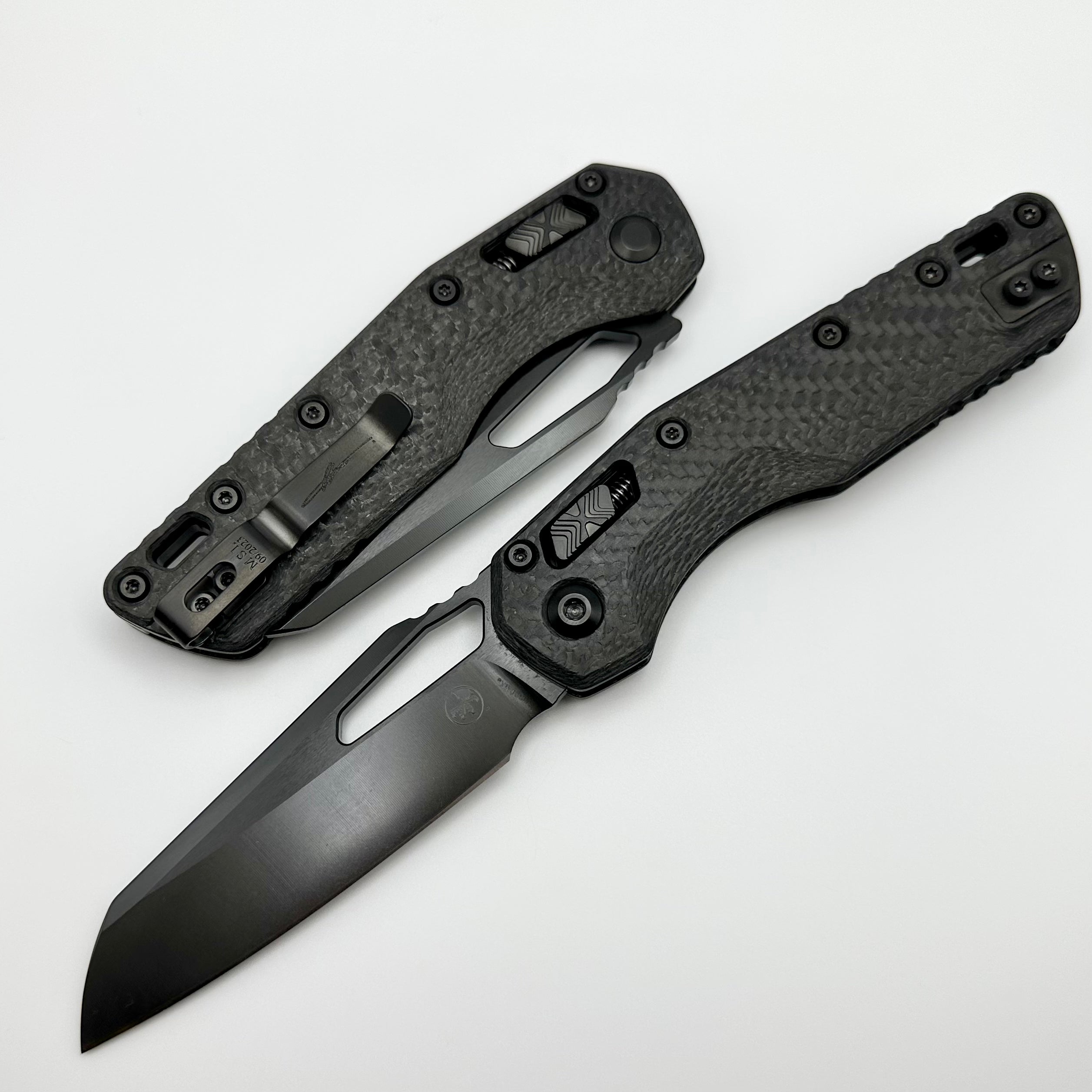 Microtech Knives MSI RAM LOK Carbon Fiber & M390MK DLC Standard 210-1D
