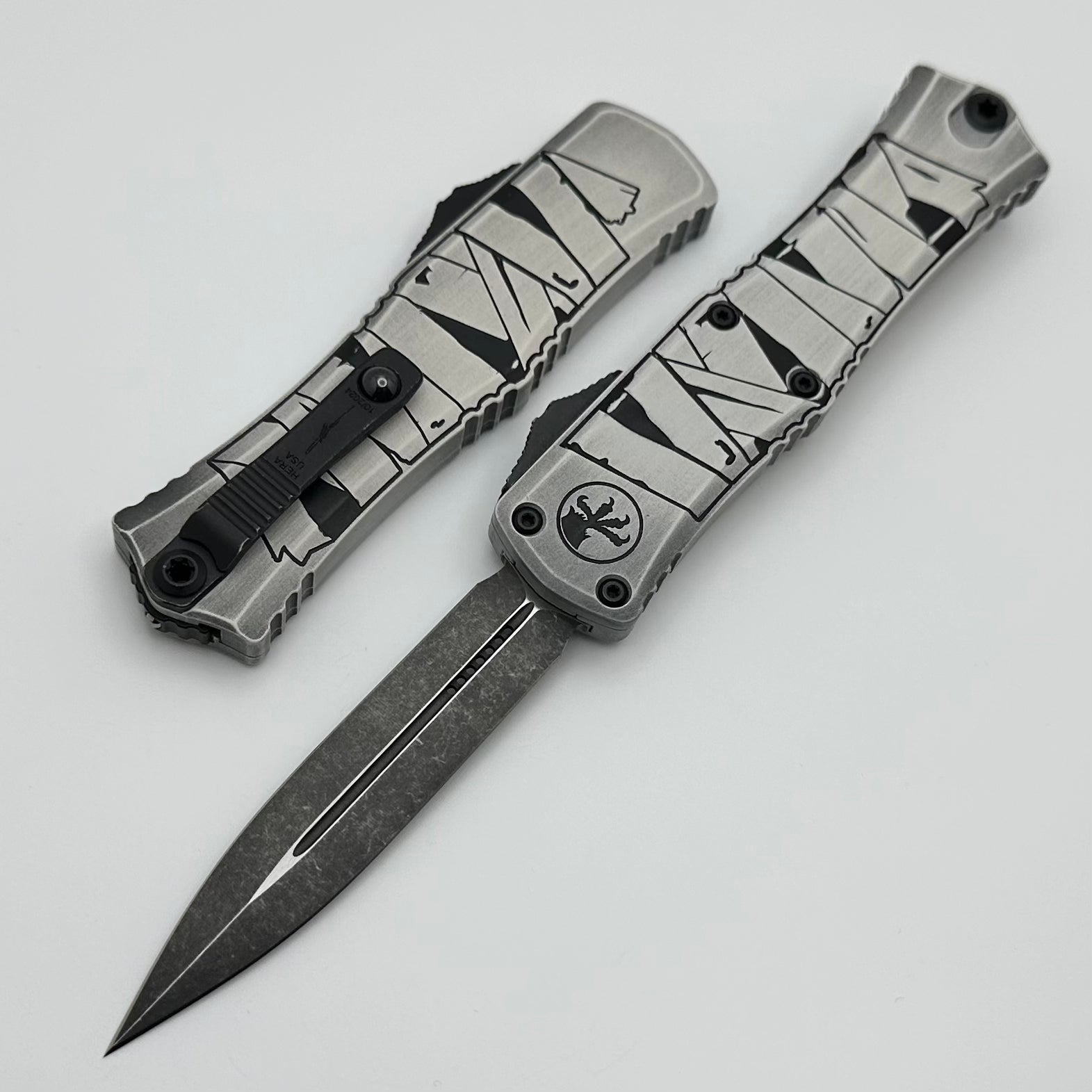 Microtech Knives Mini Hera Mummy Wrap Halloween D/E M390MK Signature S