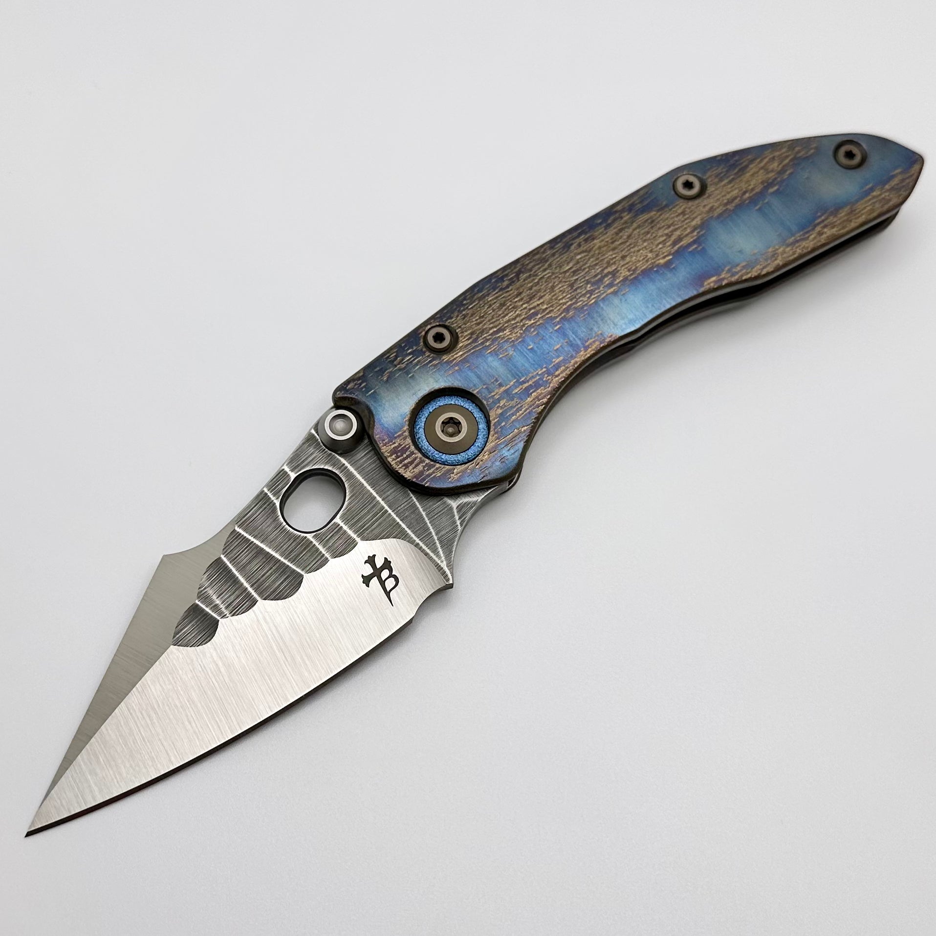 Borka Blades Custom Rocker Cosmic Stitch w/ Rock Grind Blade & Backspa