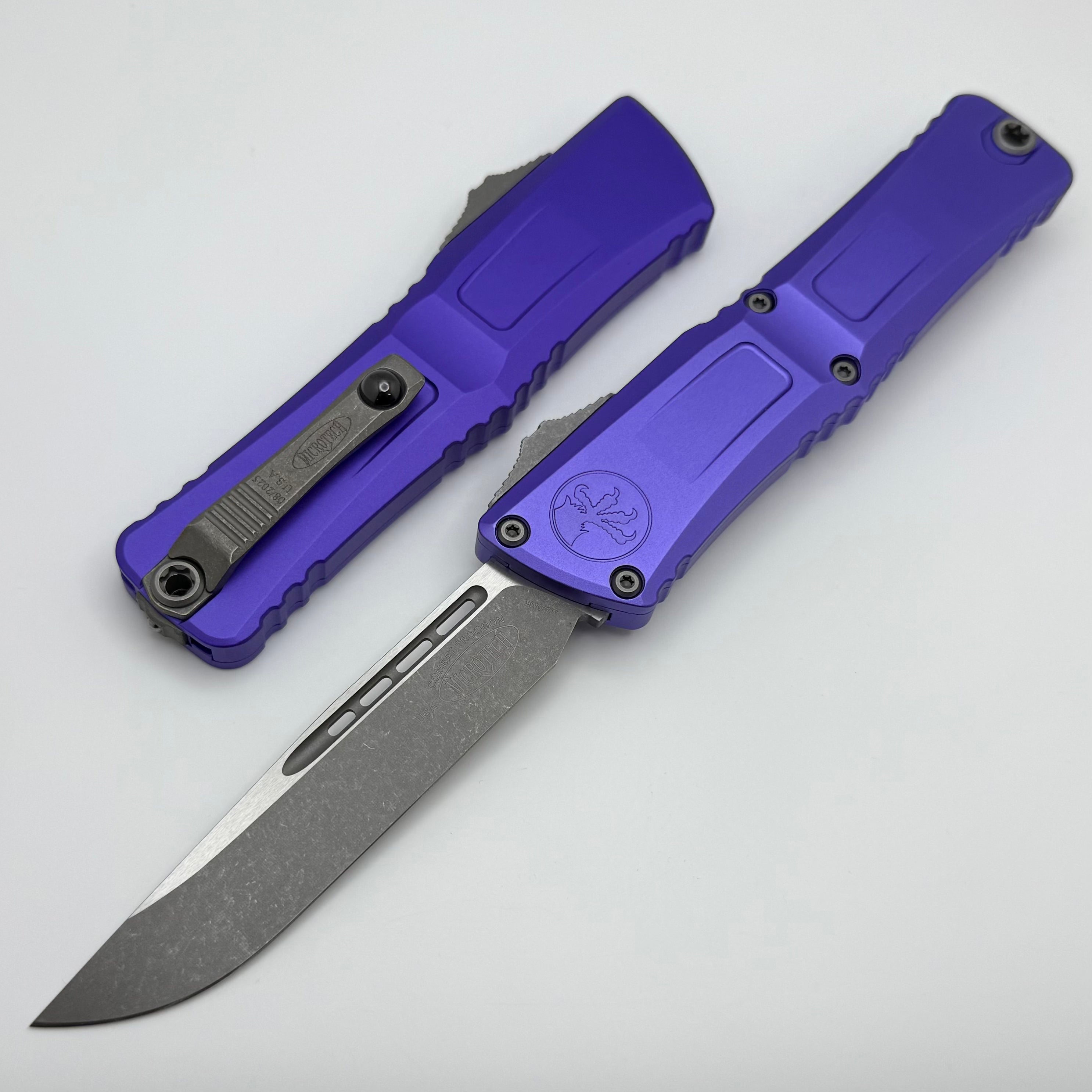 Microtech Knives Combat Troodon Gen III Apocalyptic Single Edge w/ Pur