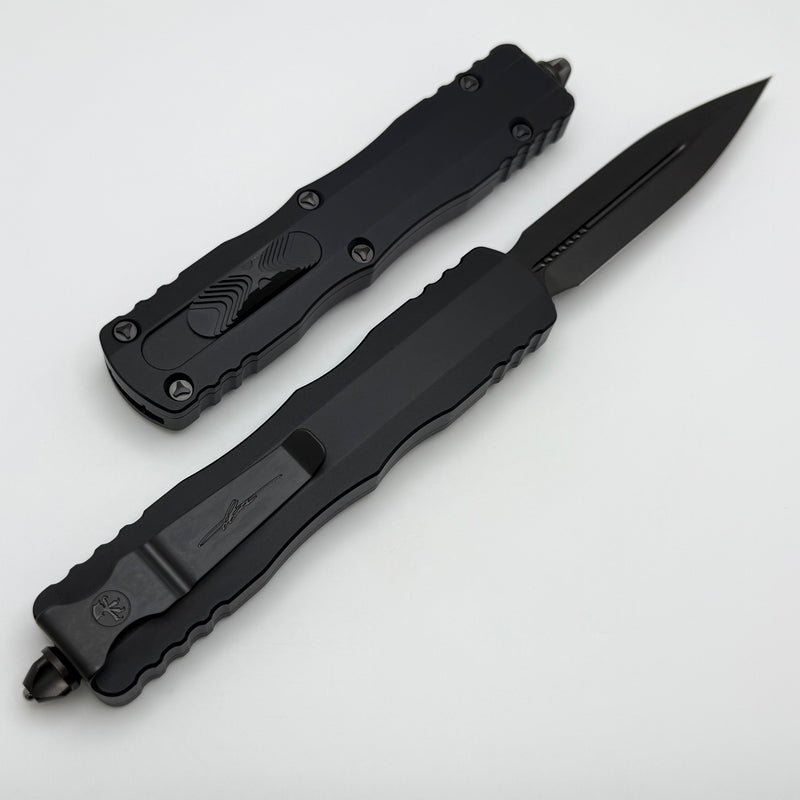 Microtech Dirac Delta Double Edge DLC Shadow Signature Series 227-1DLC