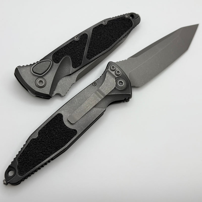 Microtech Socom Elite T/E Auto Weathered Metal Apocalyptic 161A-10APWM