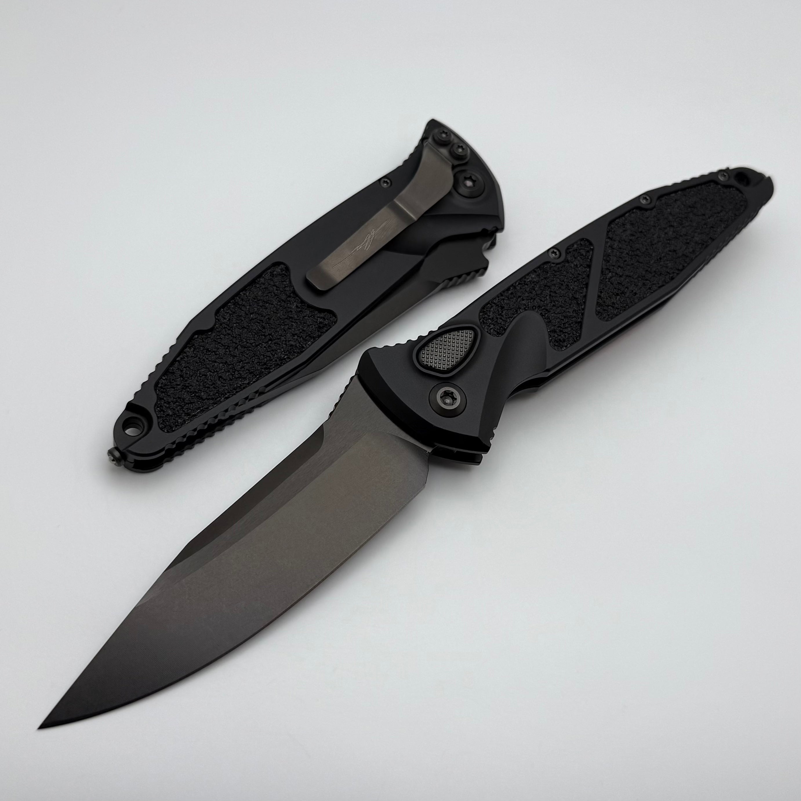 Microtech Socom Elite Shadow S/E DLC Deep Engraved Signature Series 16