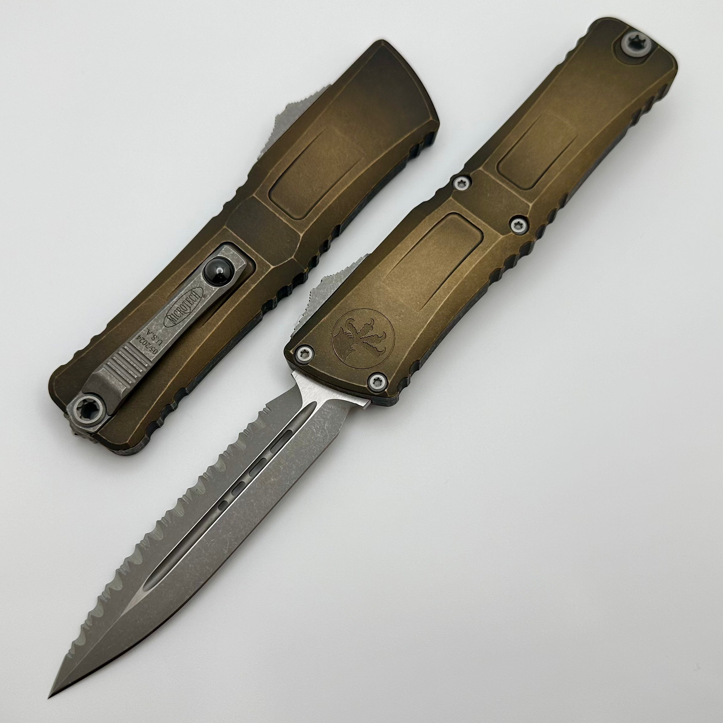 Microtech Knives Combat Troodon Gen III Apocalyptic Tan w/ Apocalyptic