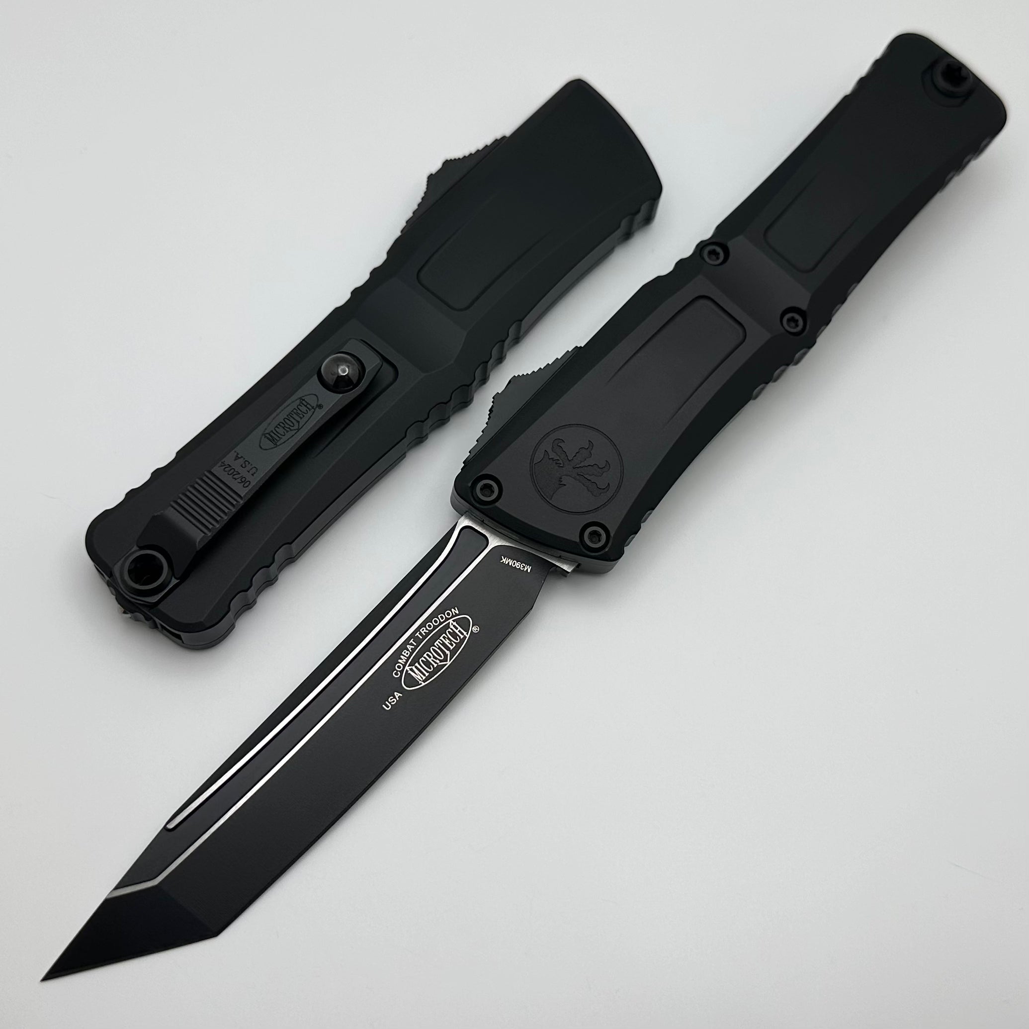 Microtech Knives Combat Troodon Gen III Tactical Tanto w/ Black Handle