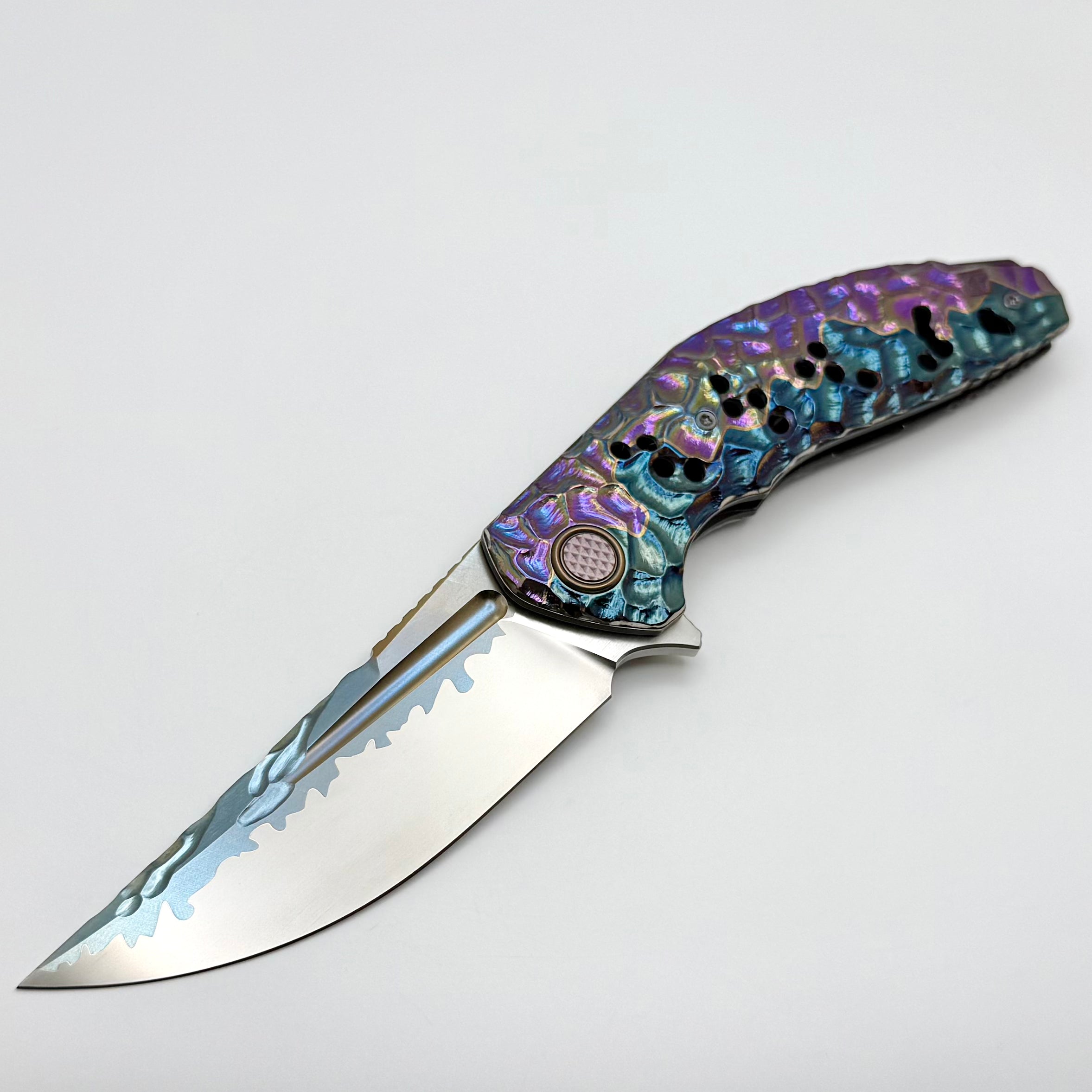 Custom Knife Factory ONE OFF Titanium Marauder