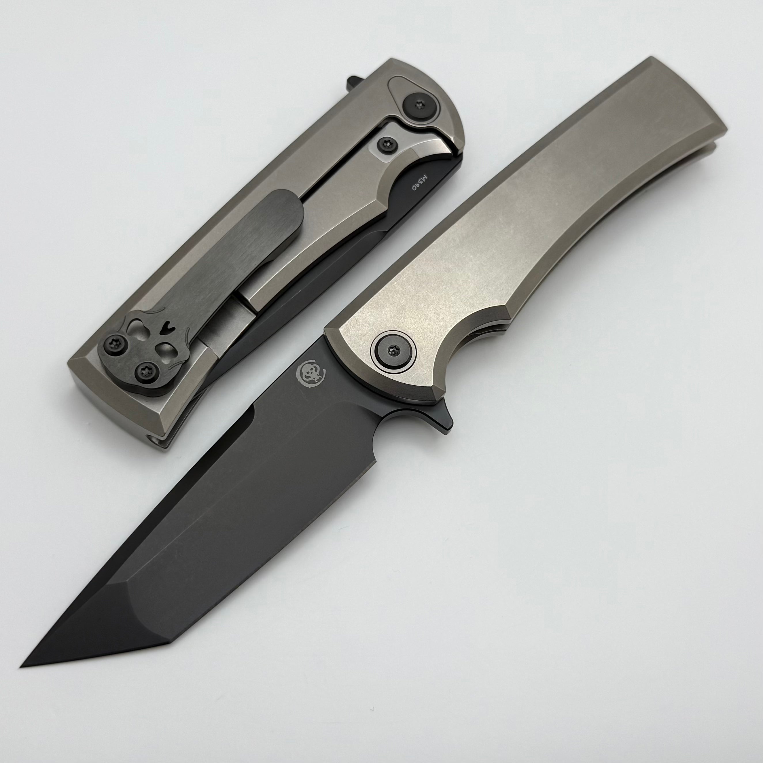 Chaves Knives Street Liberation Flipper w/ Titanium Integral Handle w/