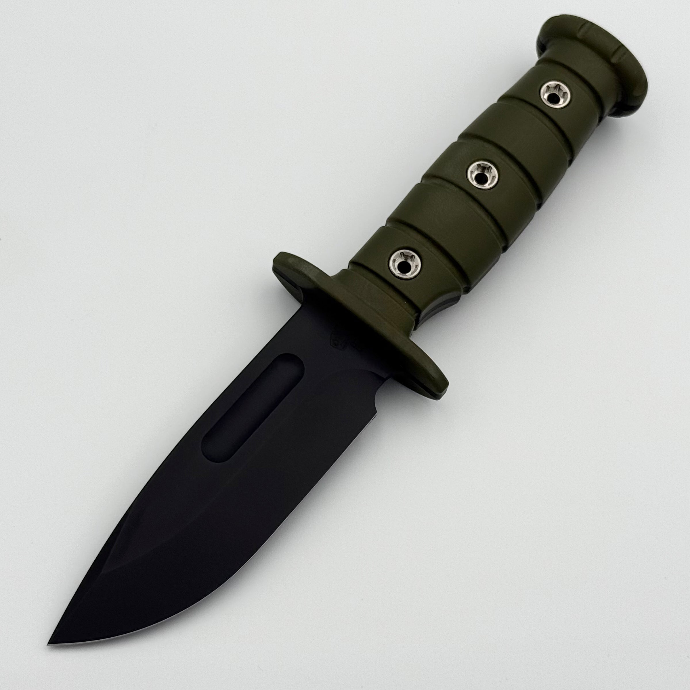 Medford Pro Series Luke Airman w/ OD Green G10 Handles & DLC 3V Fixed
