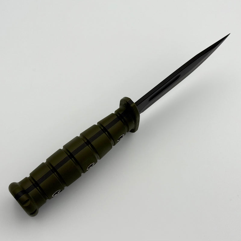 Medford Pro Series Luke Airman w/ OD Green G10 Handles & DLC 3V Fixed