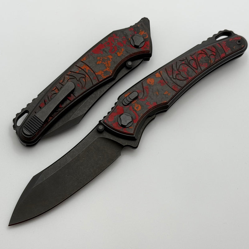 Hawk Designs Talon w/ Mars Valley Fat Carbon Overlay DLC Handles & DLC