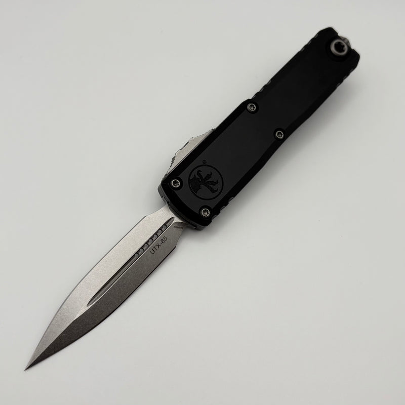 Grenade Blem Microtech UTX-85 Gen III w/ Black Handle & Stonewash D/E