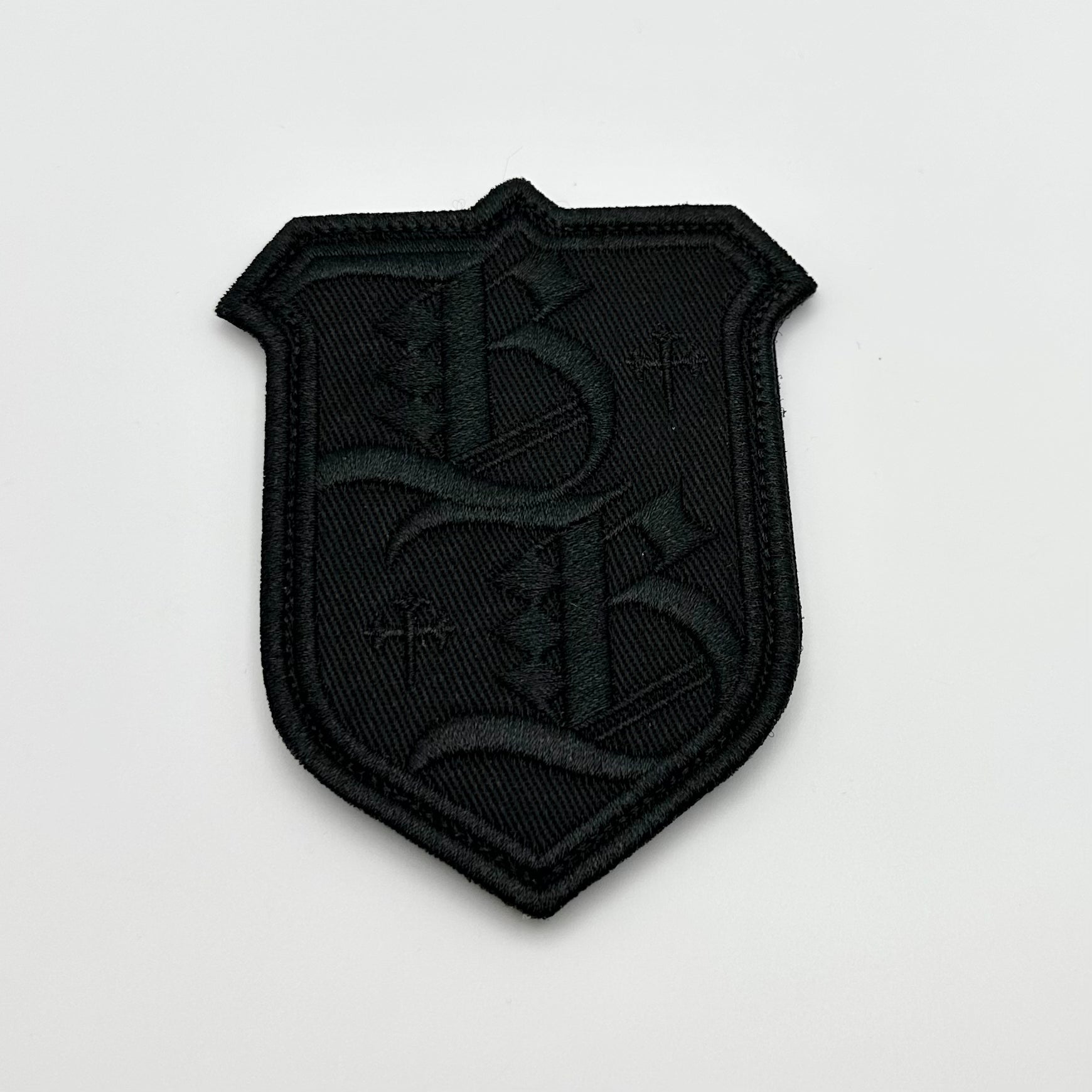 Borka Blades Black Crest Velcro Patch