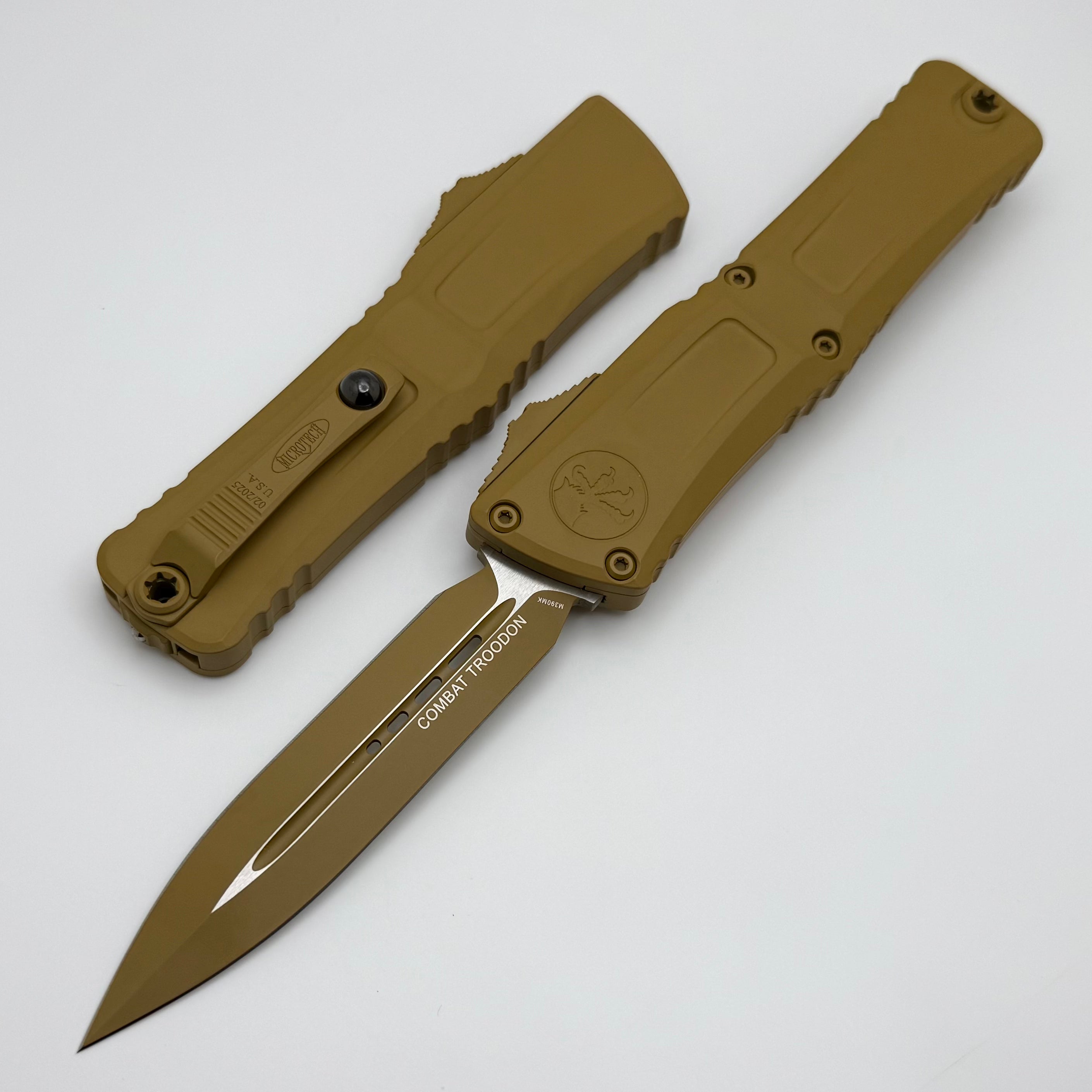 Microtech Knives Combat Troodon Gen III D/E Cerakote RAL-8000 Standard