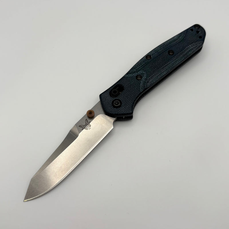 Pre-Owned Benchmade Mini Osborne Denim Micarta & M390 945-04