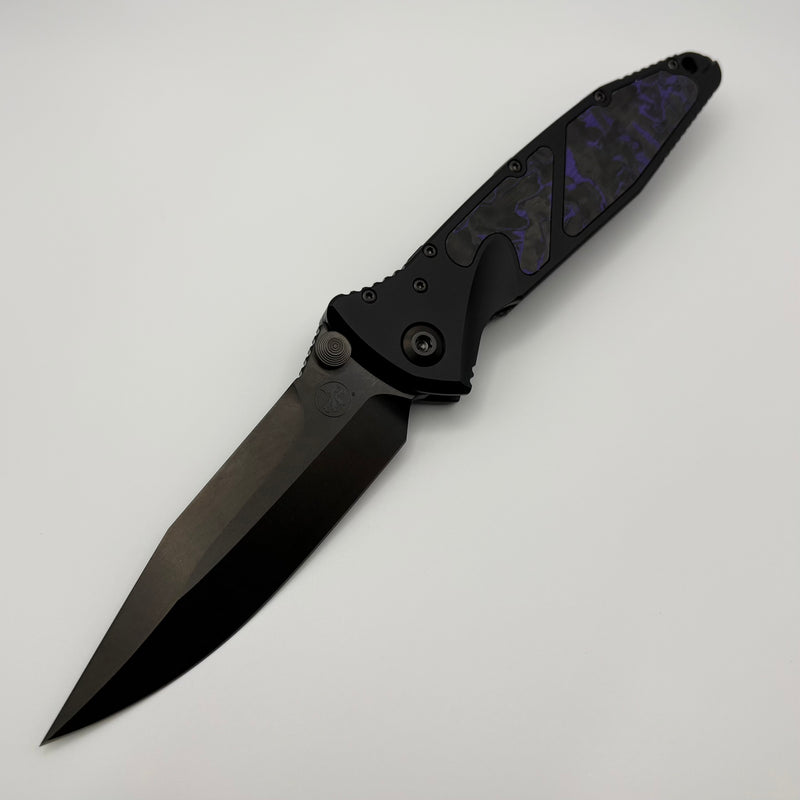 Pre-Owned Microtech Socom Elite M/A DLC Spike Grind w/ Purple Haze Cro