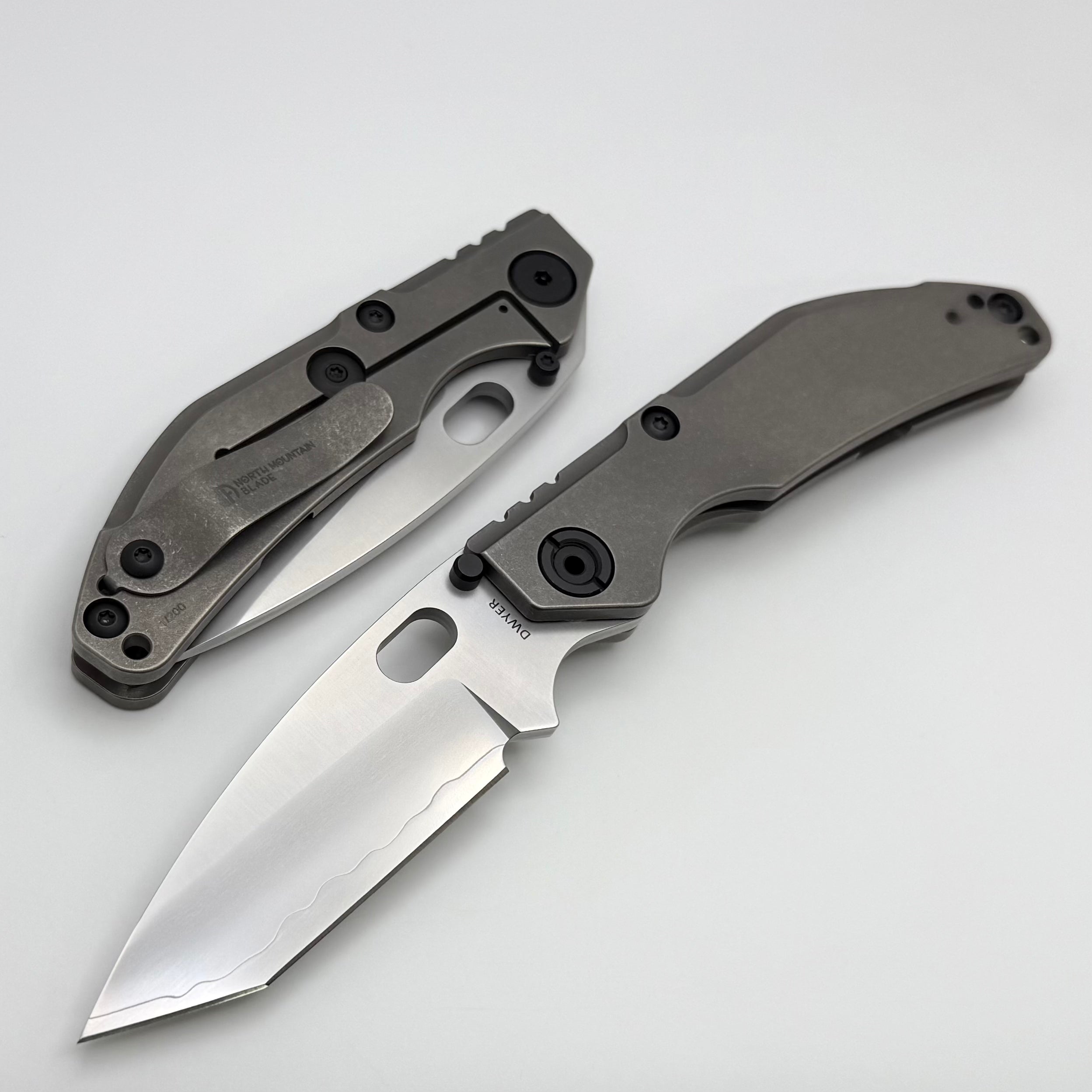 North Mountain Blade BBNM w/ Titanium Handles & Tanto SLD