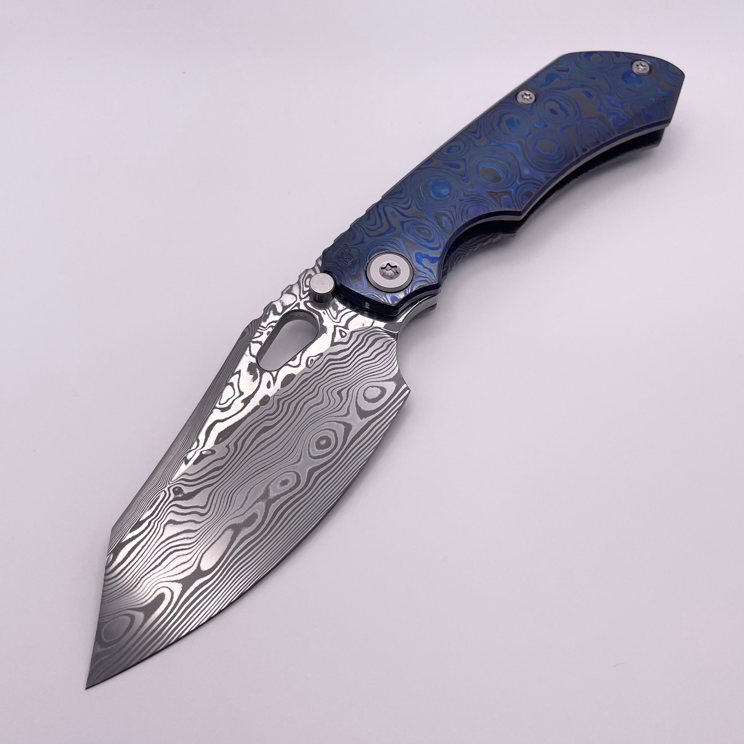 BLEMISH Custom Knife Factory Rotten Design Evo 4.0 Zircuti Handles & D