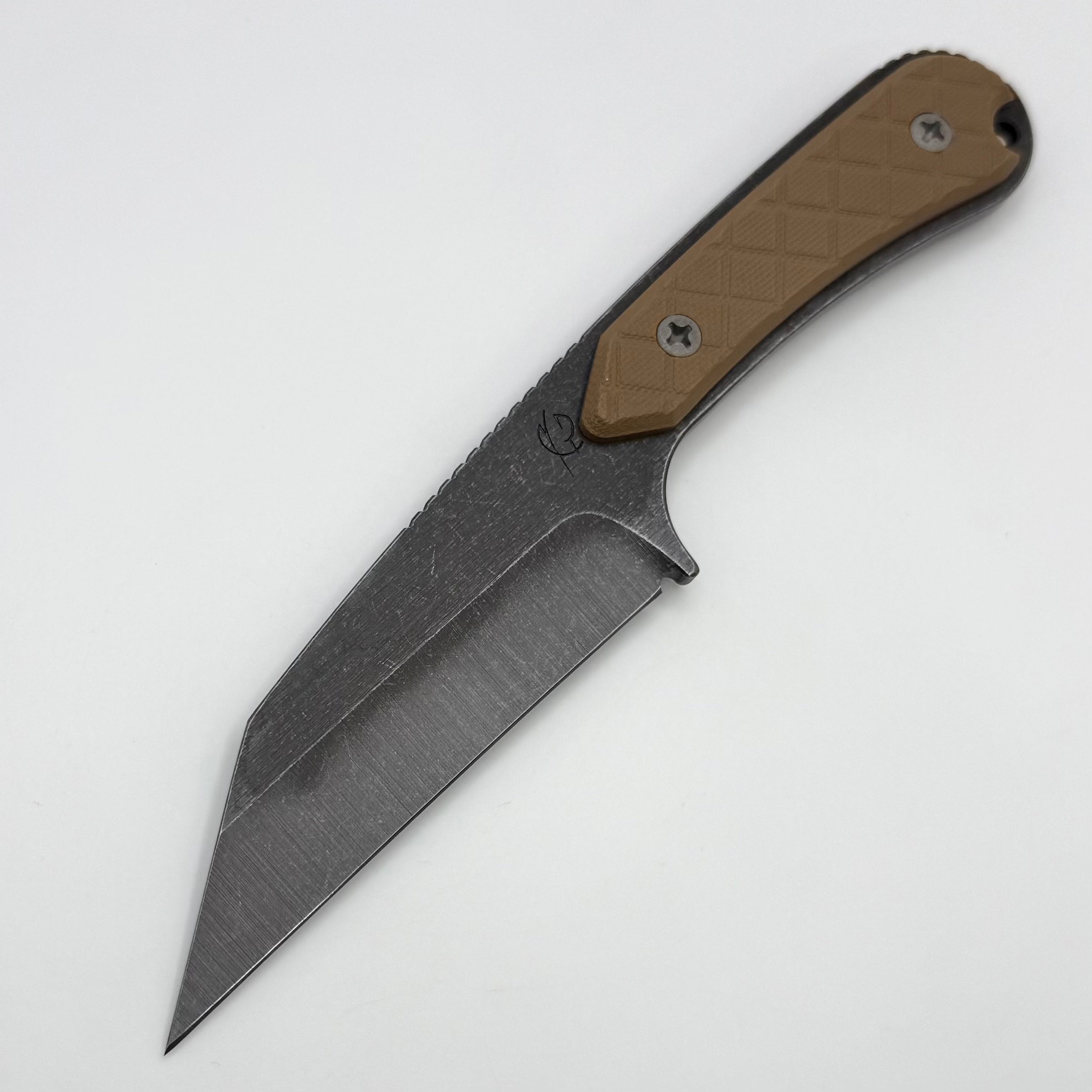 Scorpion 6 VCM Fixed Blade w/ Coyote G-10 Handles & 1075 #5