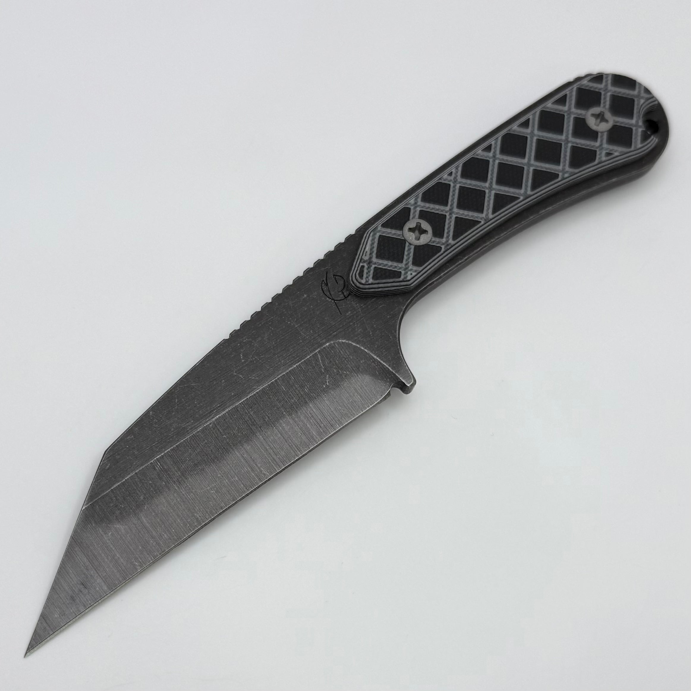 Scorpion 6 VCM Fixed Blade w/ Black/Gray G-10 Handles & 1075 #4