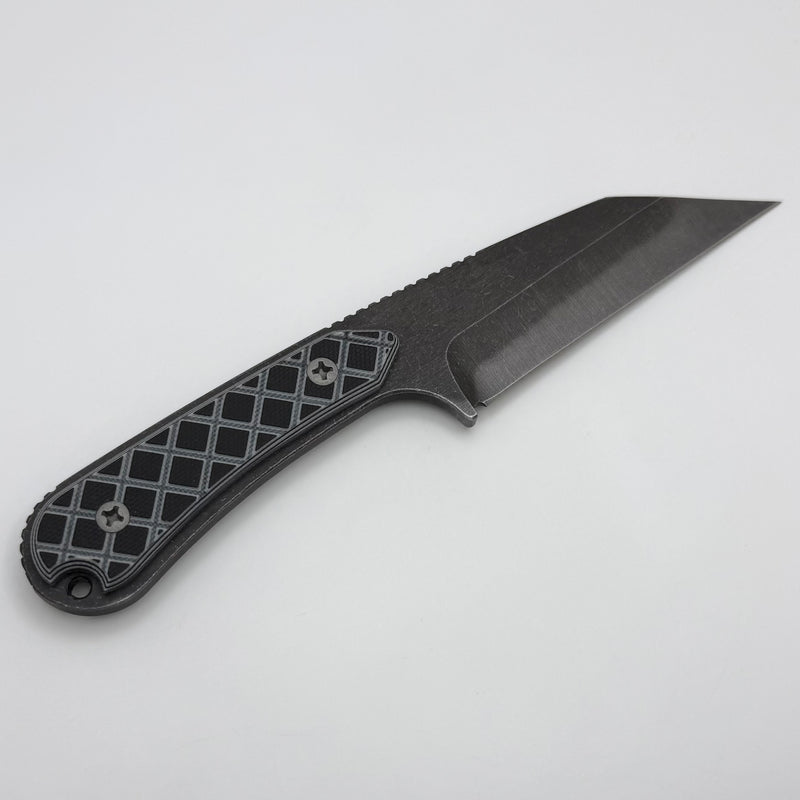Scorpion 6 VCM Fixed Blade w/ Black/Gray G-10 Handles & 1075 #4