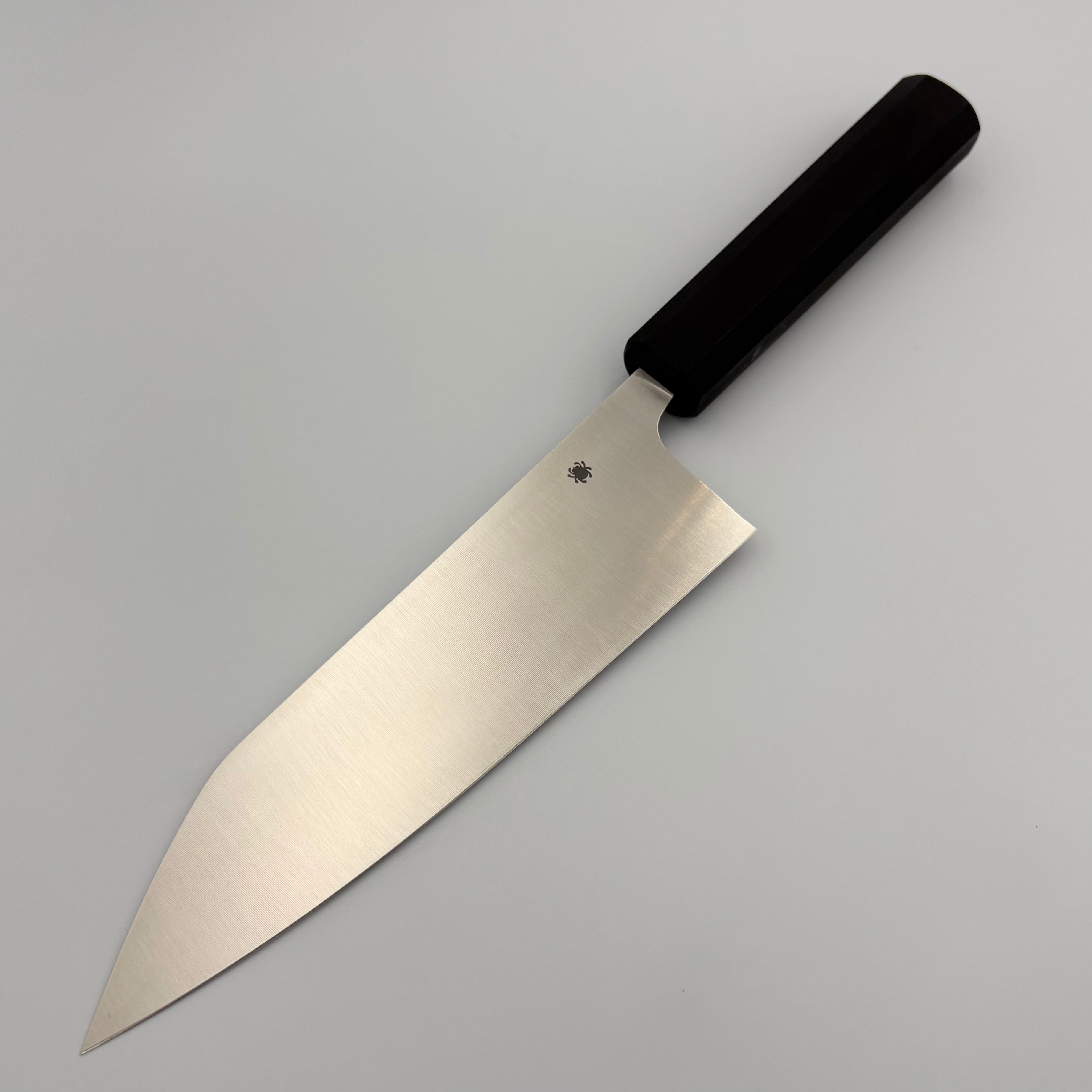 Spyderco Murray Carter Bunka Bocho knife Black handle and CTS BD1N pla