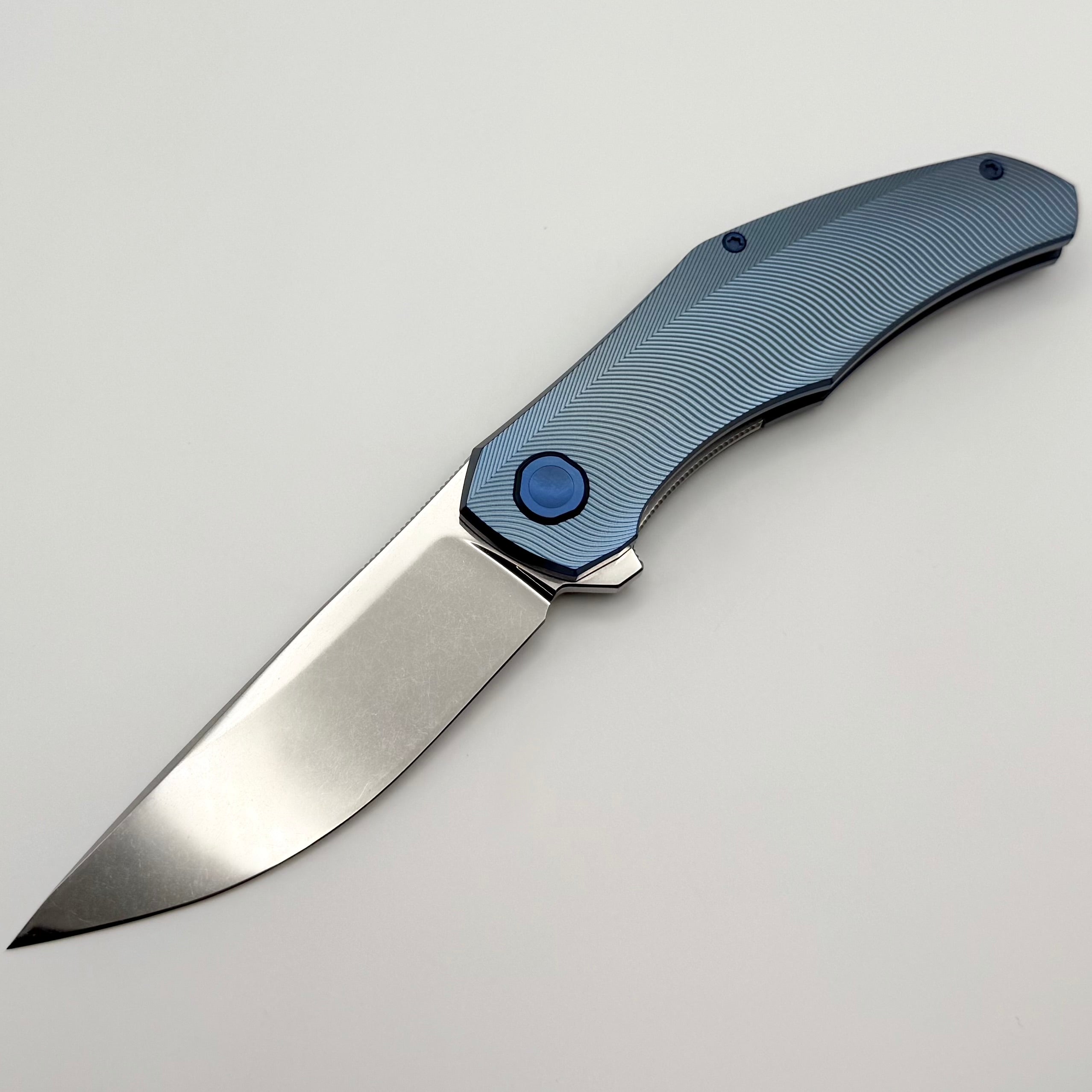 Holt Bladeworks Renegade Liner Lock w/ Titanium Quill Burnished Handle