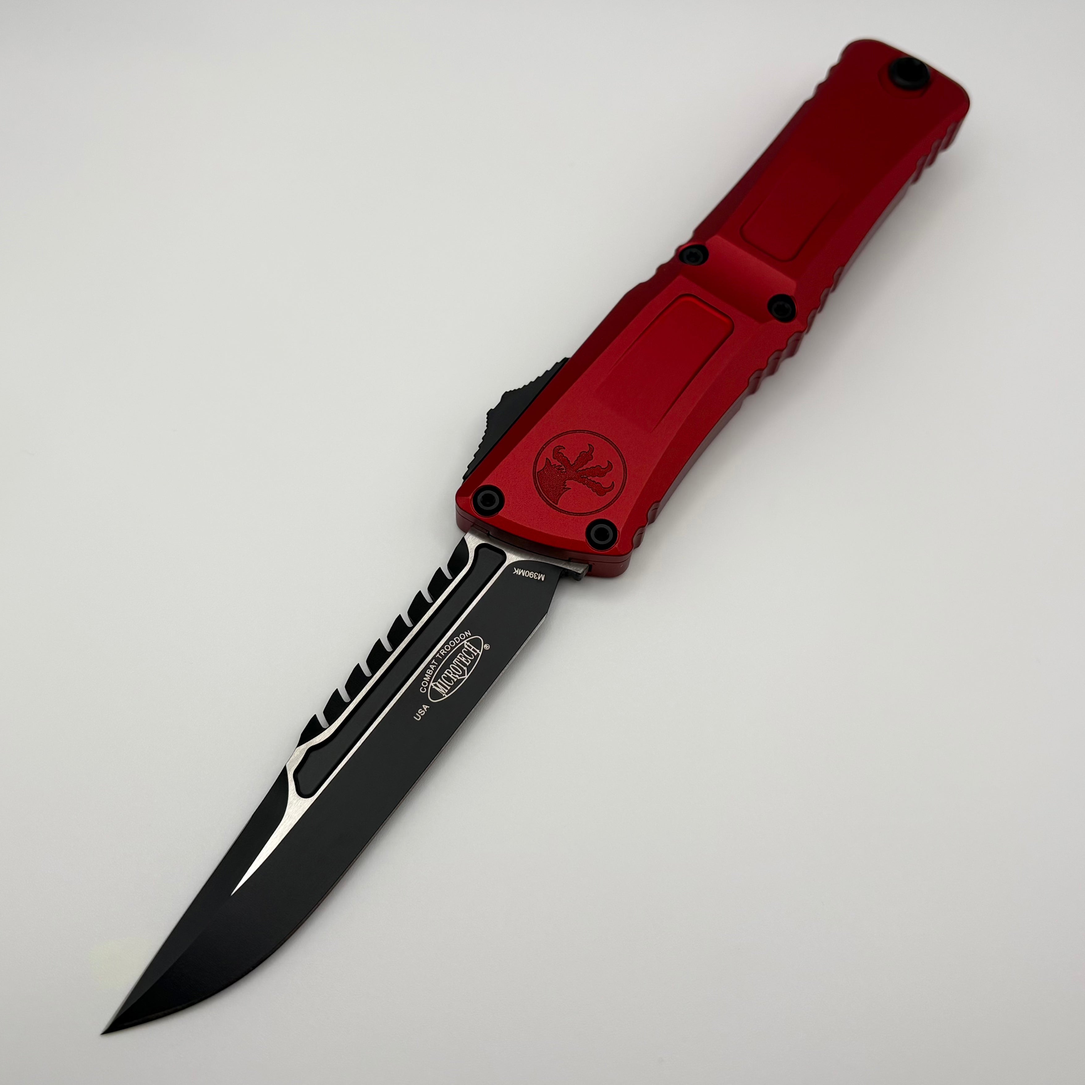 Pre-Owned Microtech Knives Combat Troodon Gen III Black tactical Inter