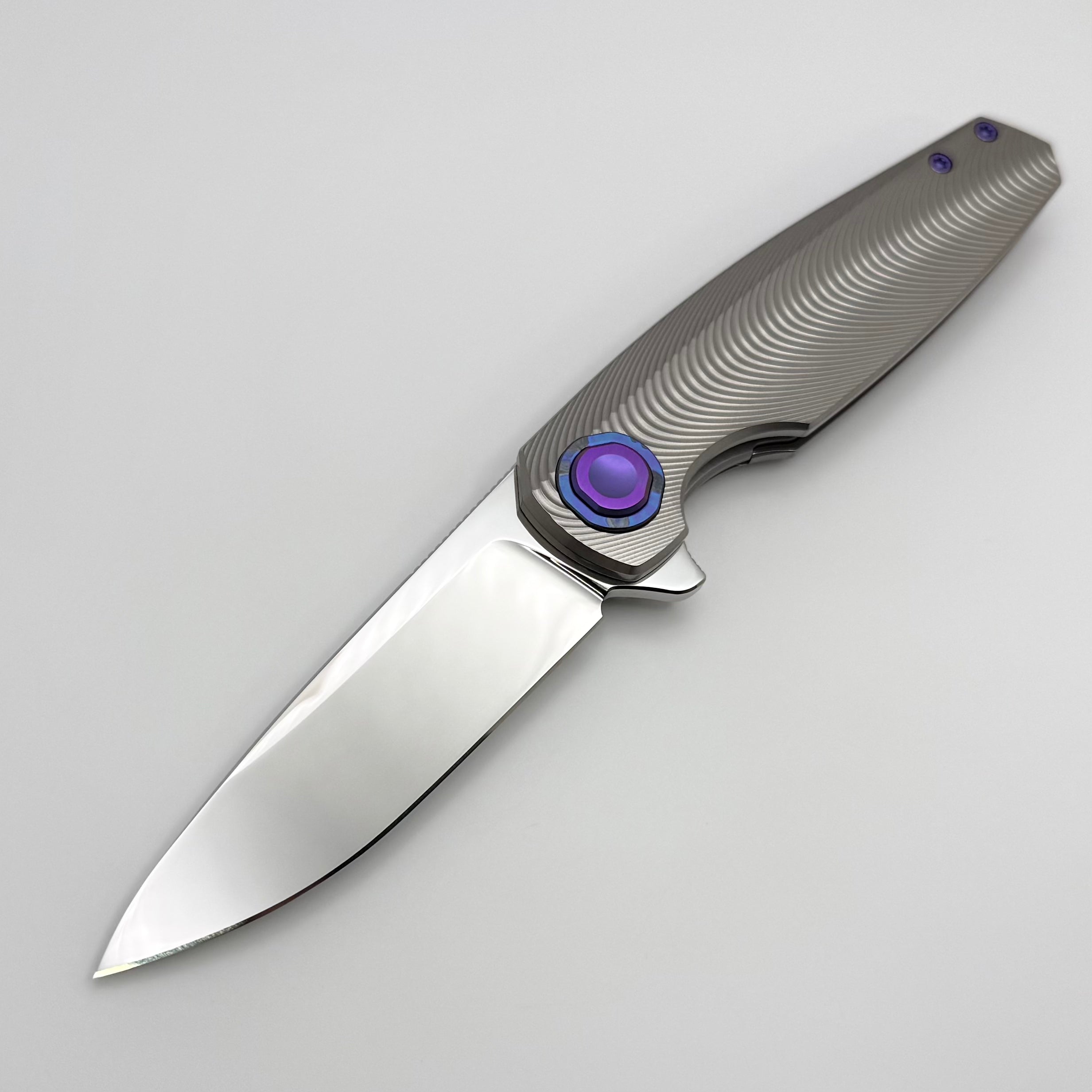 Holt Bladeworks Morpheus w/ Burnished Ridgeback Titanium Handles & M39