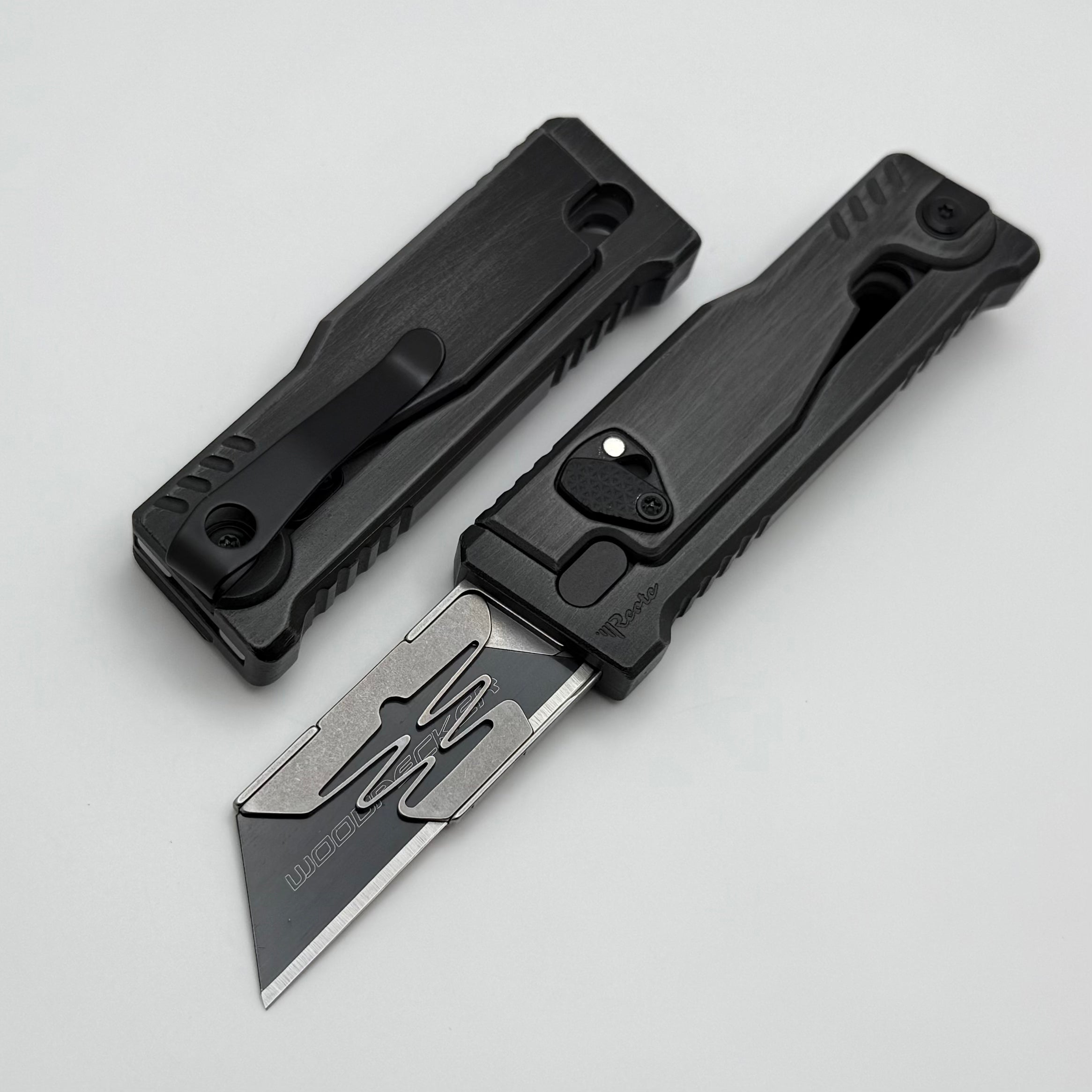 Reate EXO-U Utility Gray Aluminum Handle