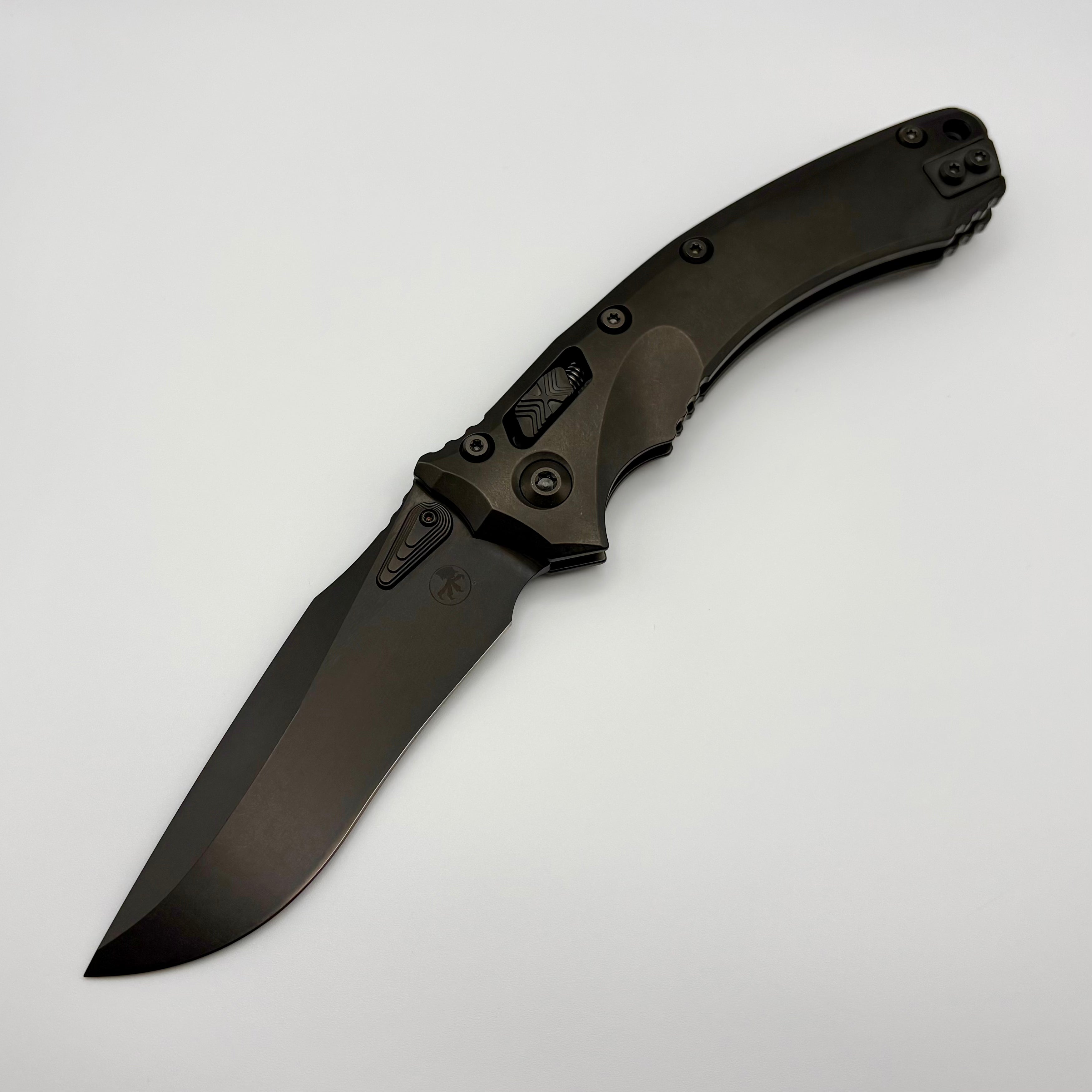 Pre-Owned Microtech Marfione Select Amphibian RAM LOK DLC Slab Side Ti