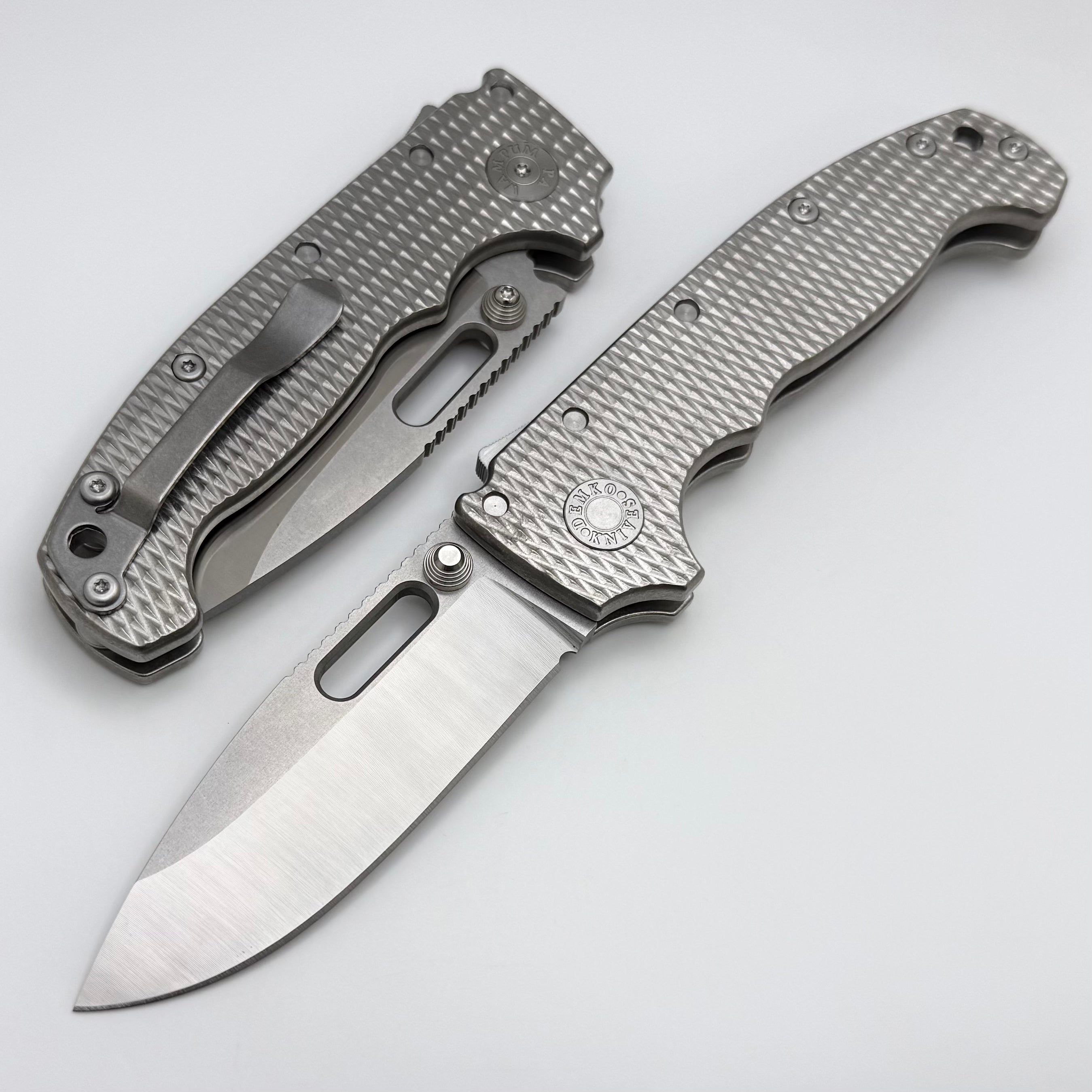 Demko Knives MG AD20 Exclusive Drop Point Two Tone MagnaCut & Textured