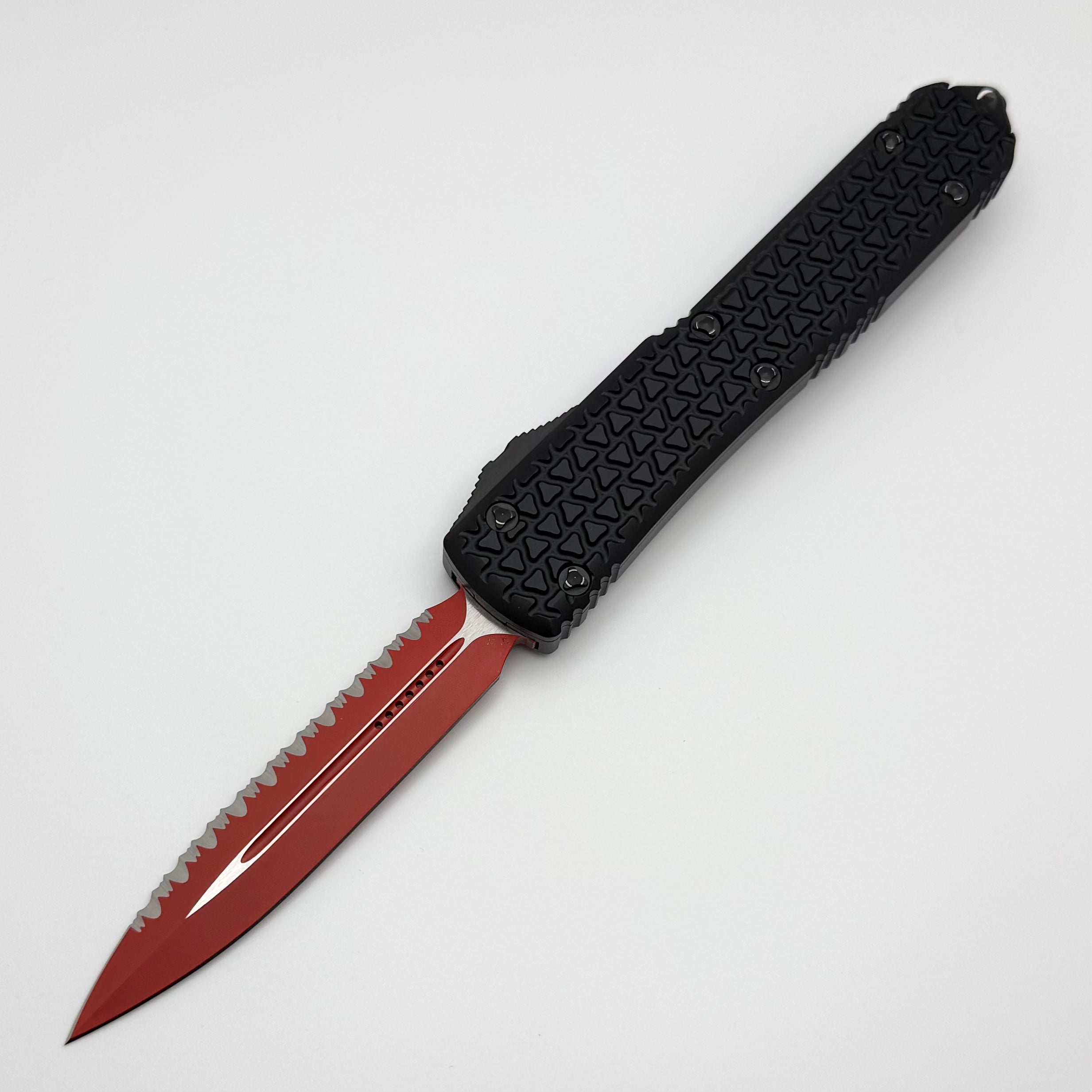 Microtech Ultratech D/E Full Serrated Sith Lord Signature Series S/N 7