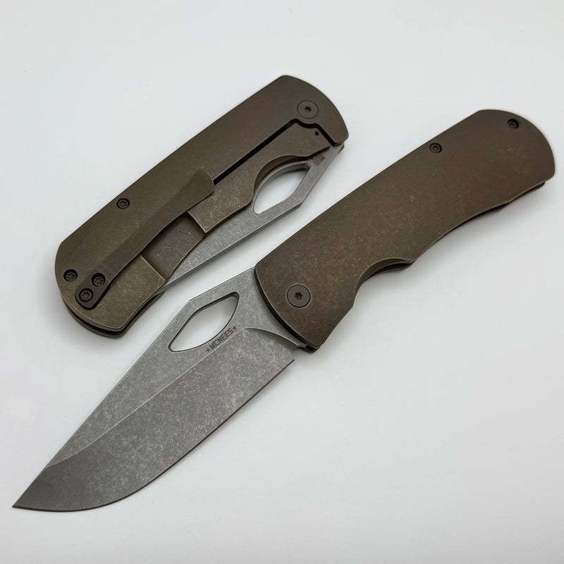 McNees Dixon w/ Atomic Bronze Titanium Handles & Stonewash MagnaCut