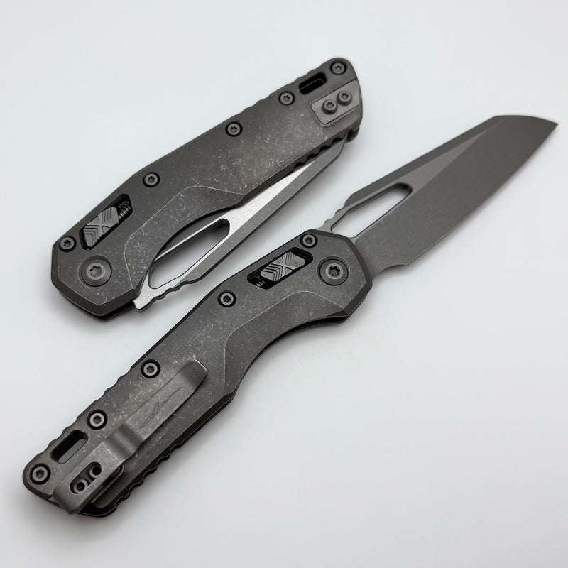 Microtech Marfione Select MSI RAM LOK Titanium Handles & Apocalyptic M