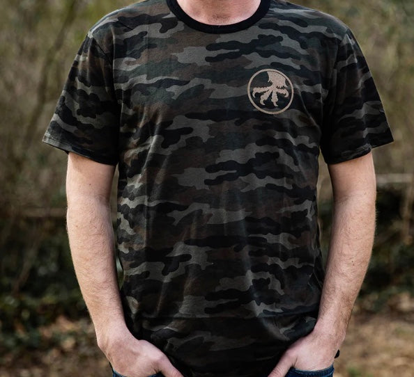 Microtech Claw Camo Crew Neck T-Shirt