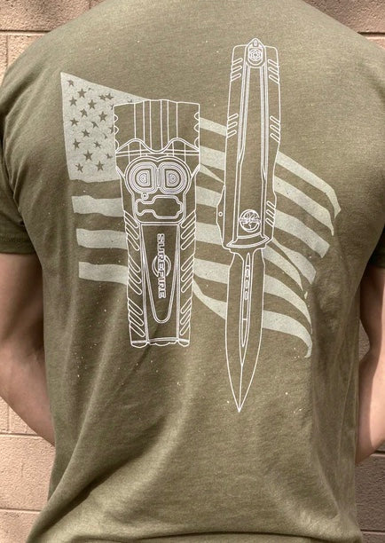 Microtech x Surefire OD Green T-Shirt