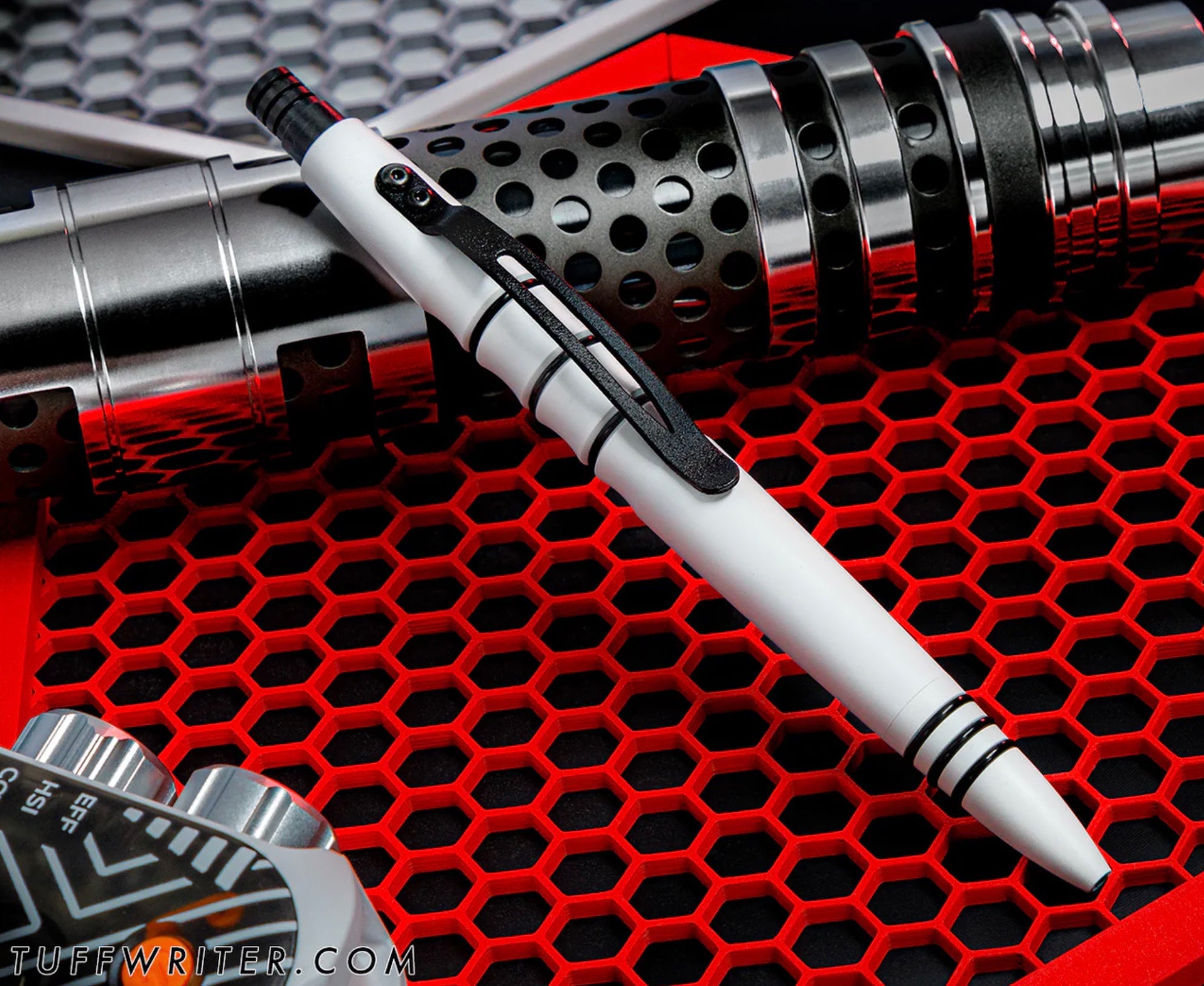 Tuff Writer Precision Press Special Mission Pen Tempest Aluminum Cerak