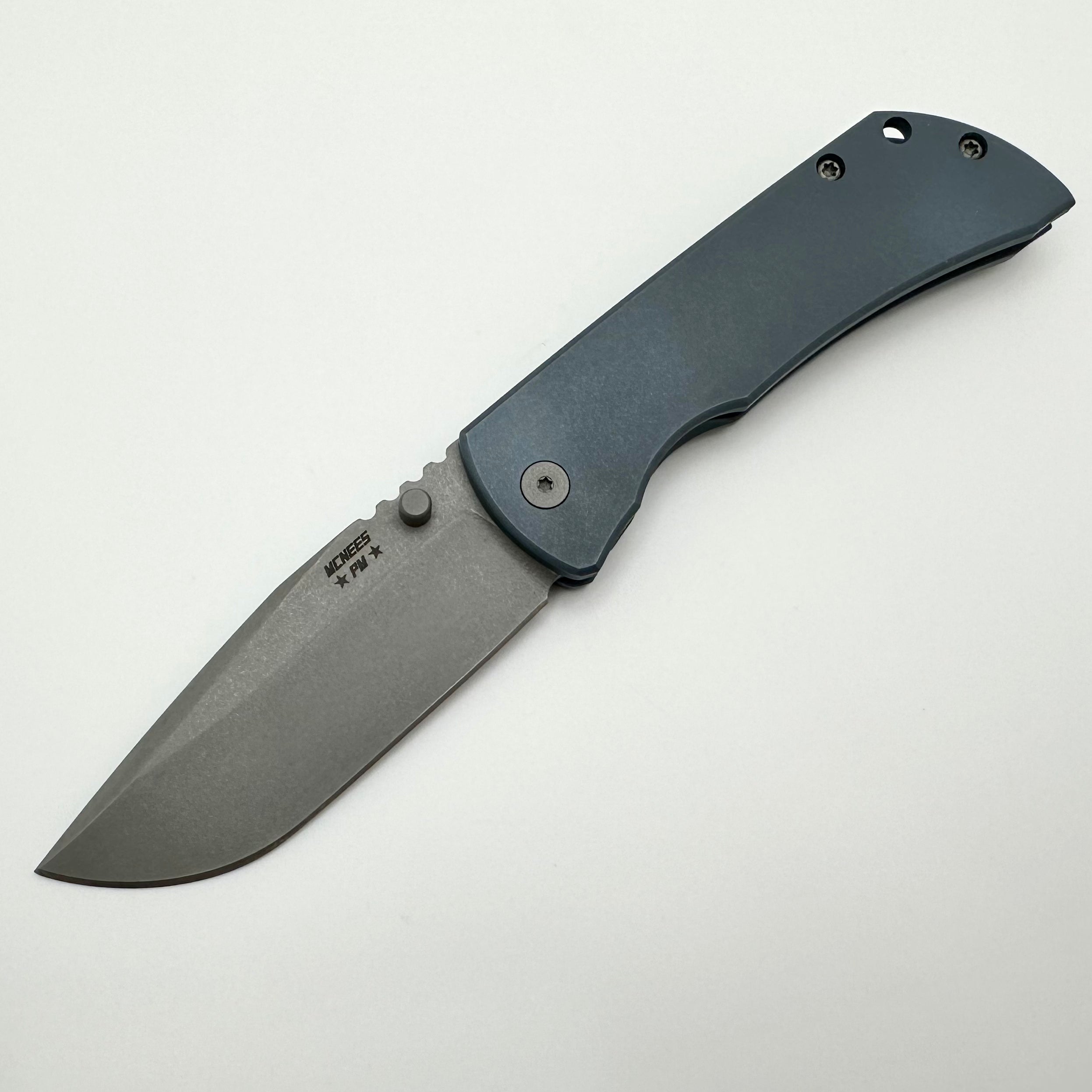 McNees Performance Machined Mac 2 3.5" Matte Blue Stonewash
