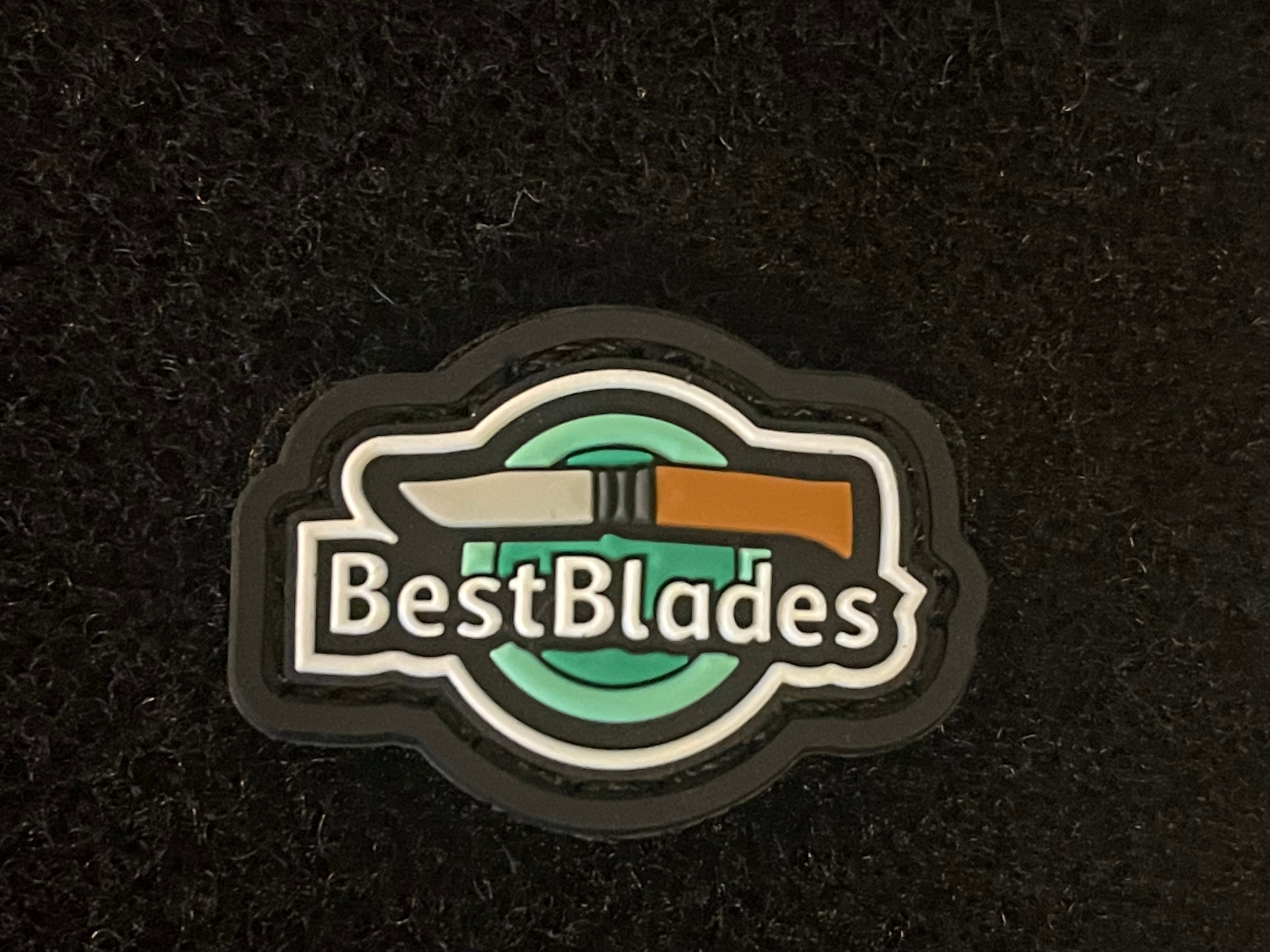 Custom Knife Factory Small Velcro Patch: Best Blades #12
