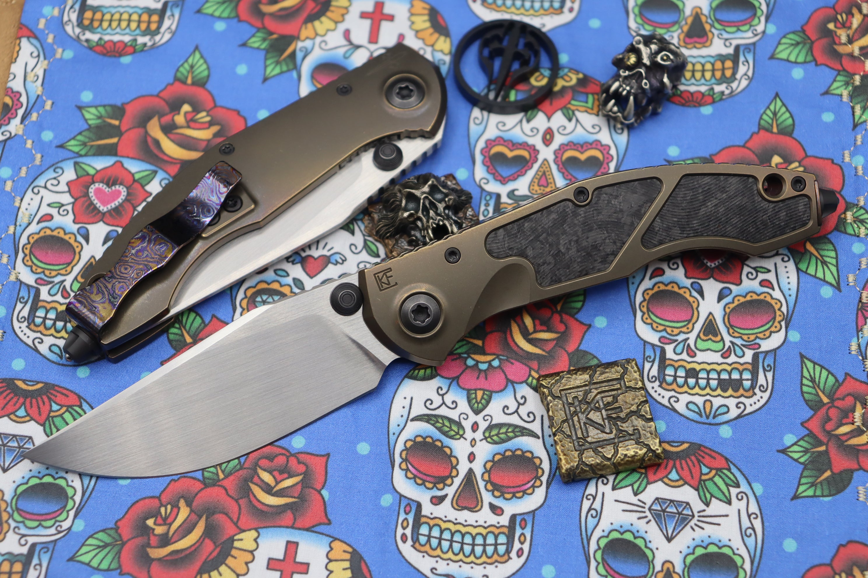Custom Knife Factory & Marfione Custom Knives Collaboration Sokosha Sa