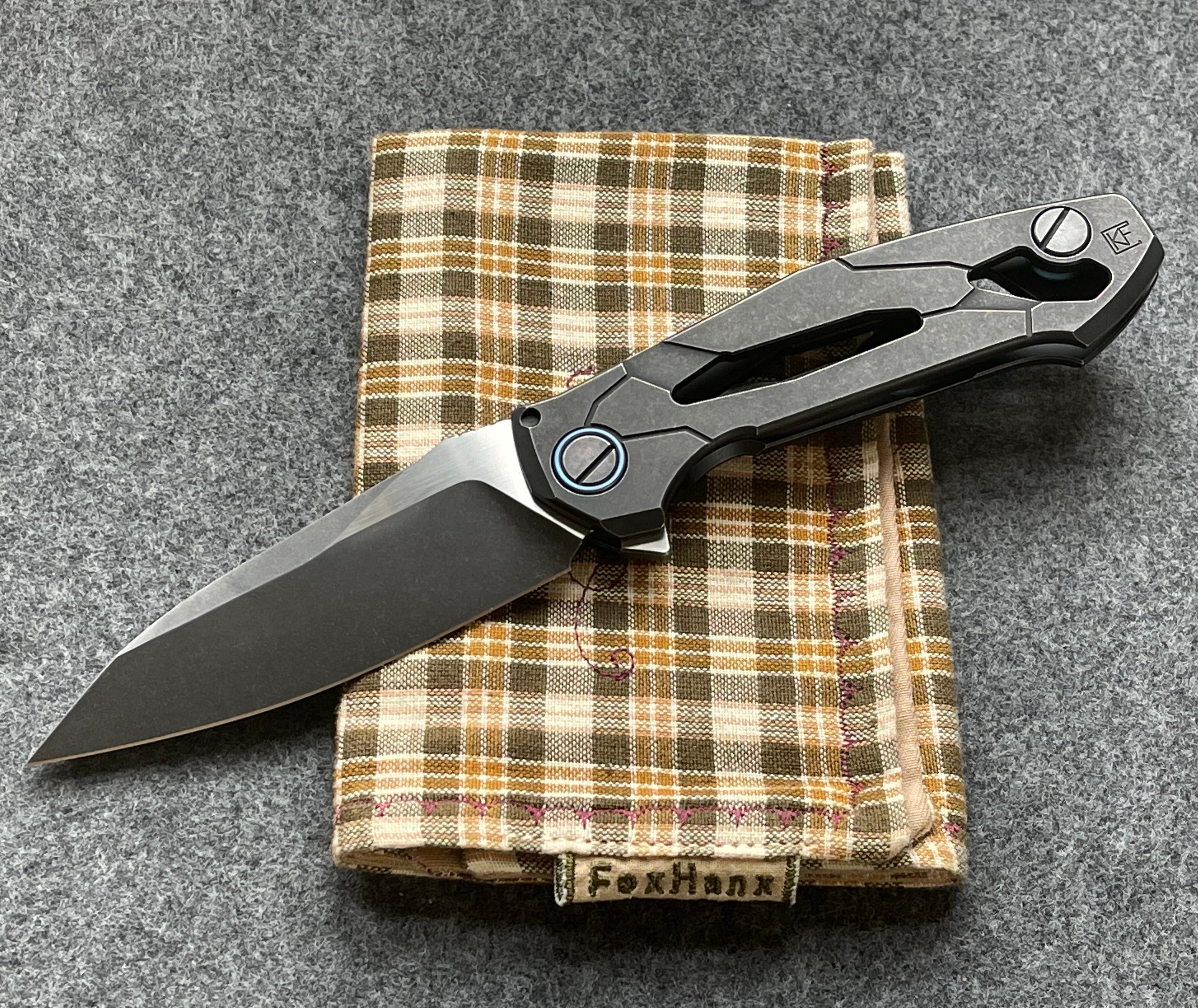 Custom Knife Factory CKF T15 M398 Black