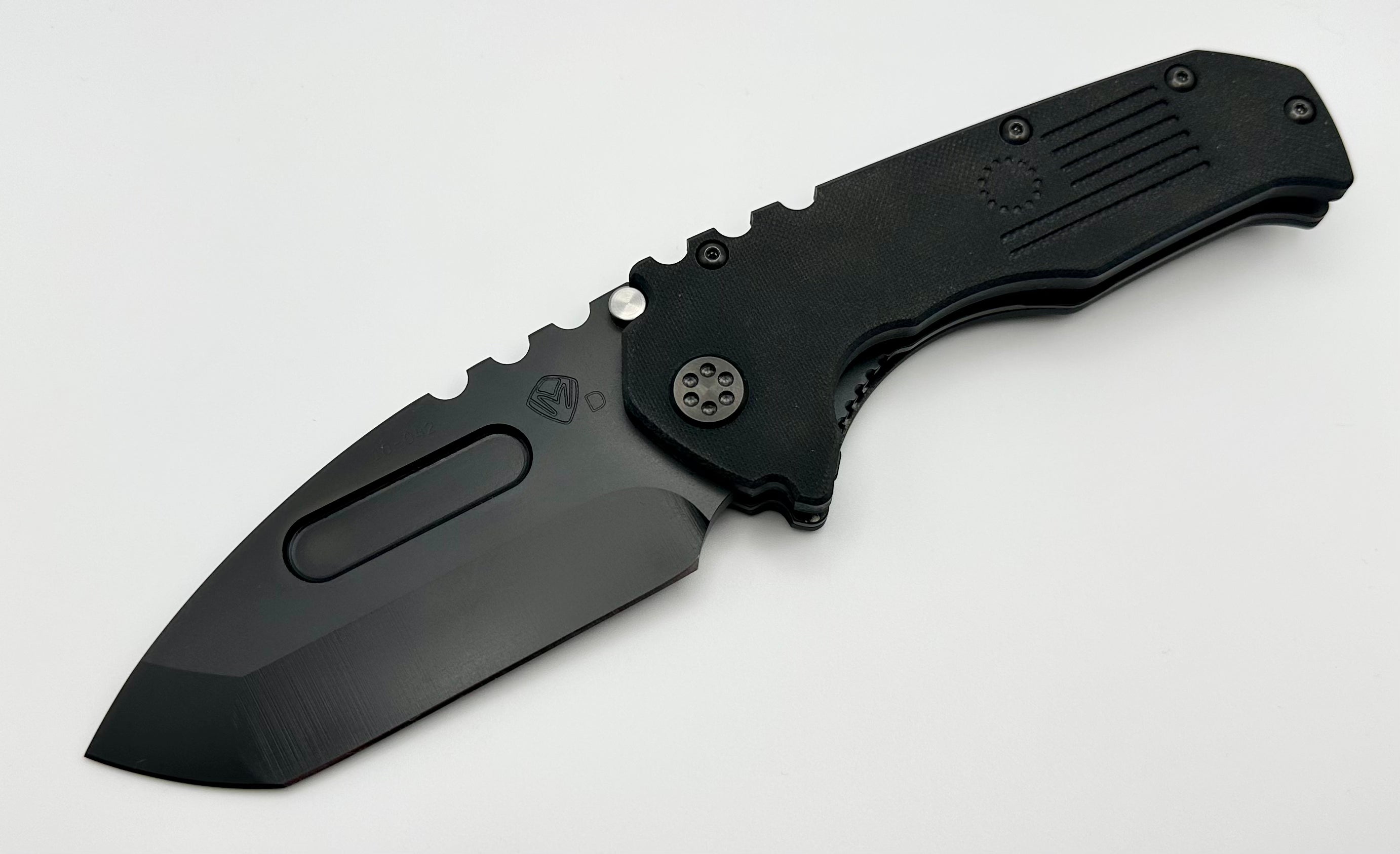 Medford Scout Praetorian Black G10 & D2 PVD Tanto